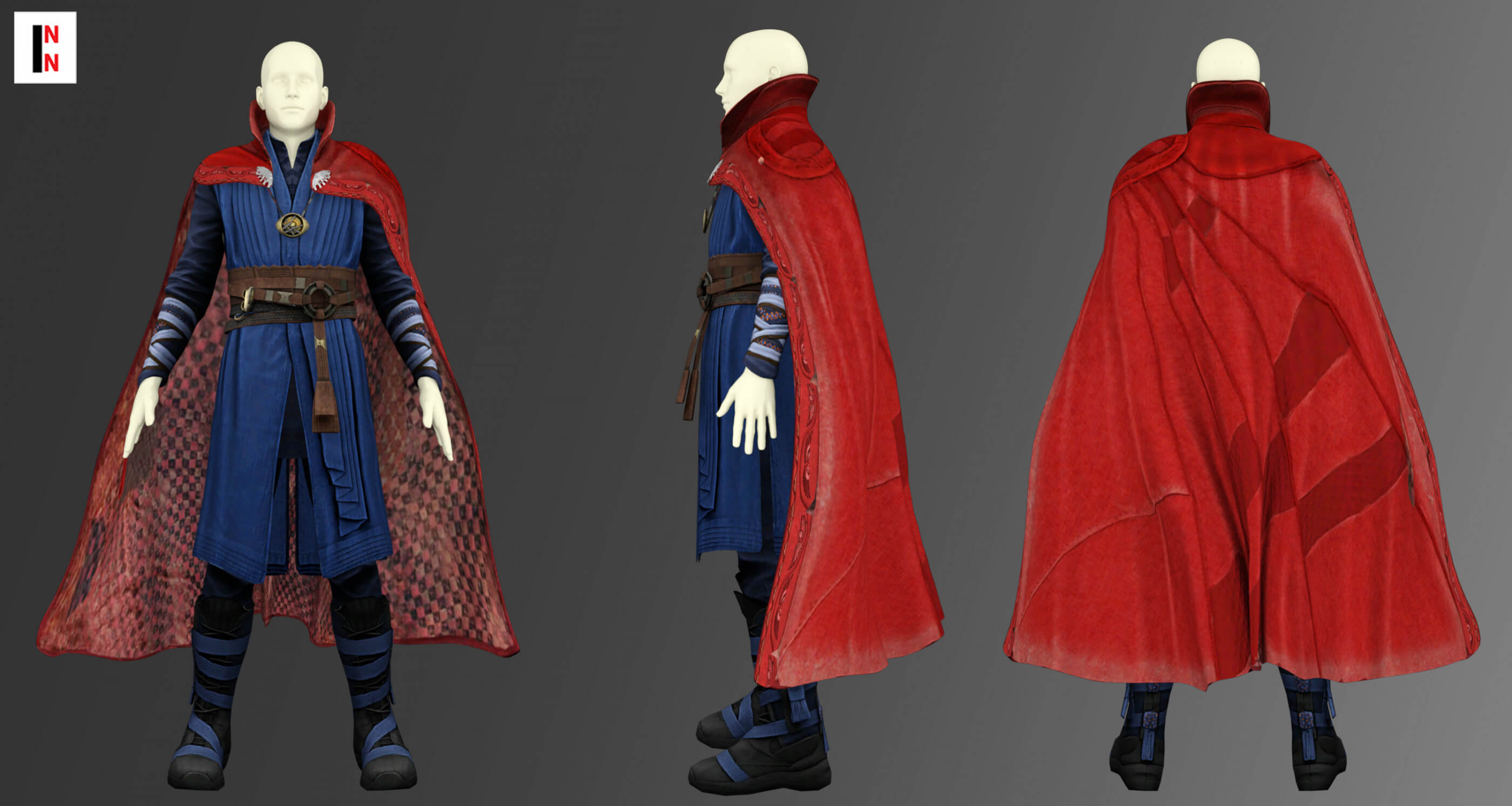MCU - Dr. Strange Outfit for Genesis 8 Male Daz Content by INN