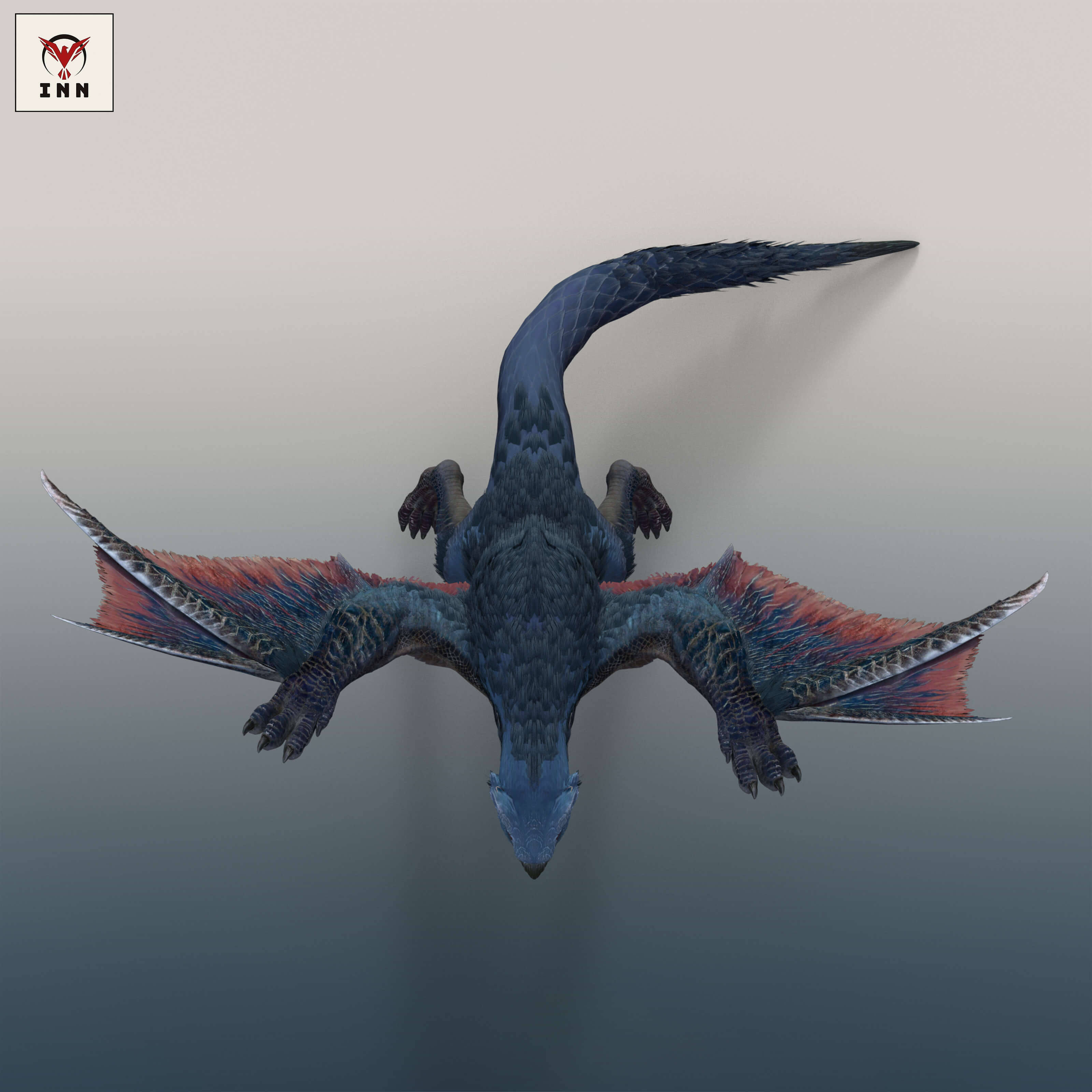 MHW - Nargacuga for DazStudio Daz Content by INN