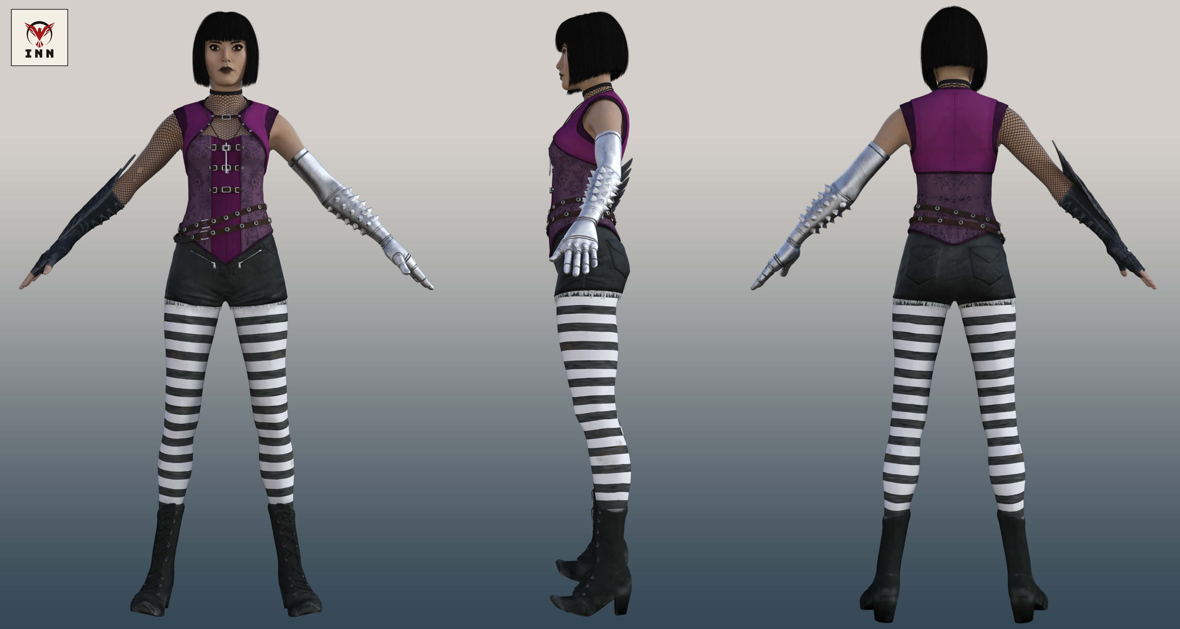 MMS - Nico Minoru for Genesis 8 Female Daz Content by INN