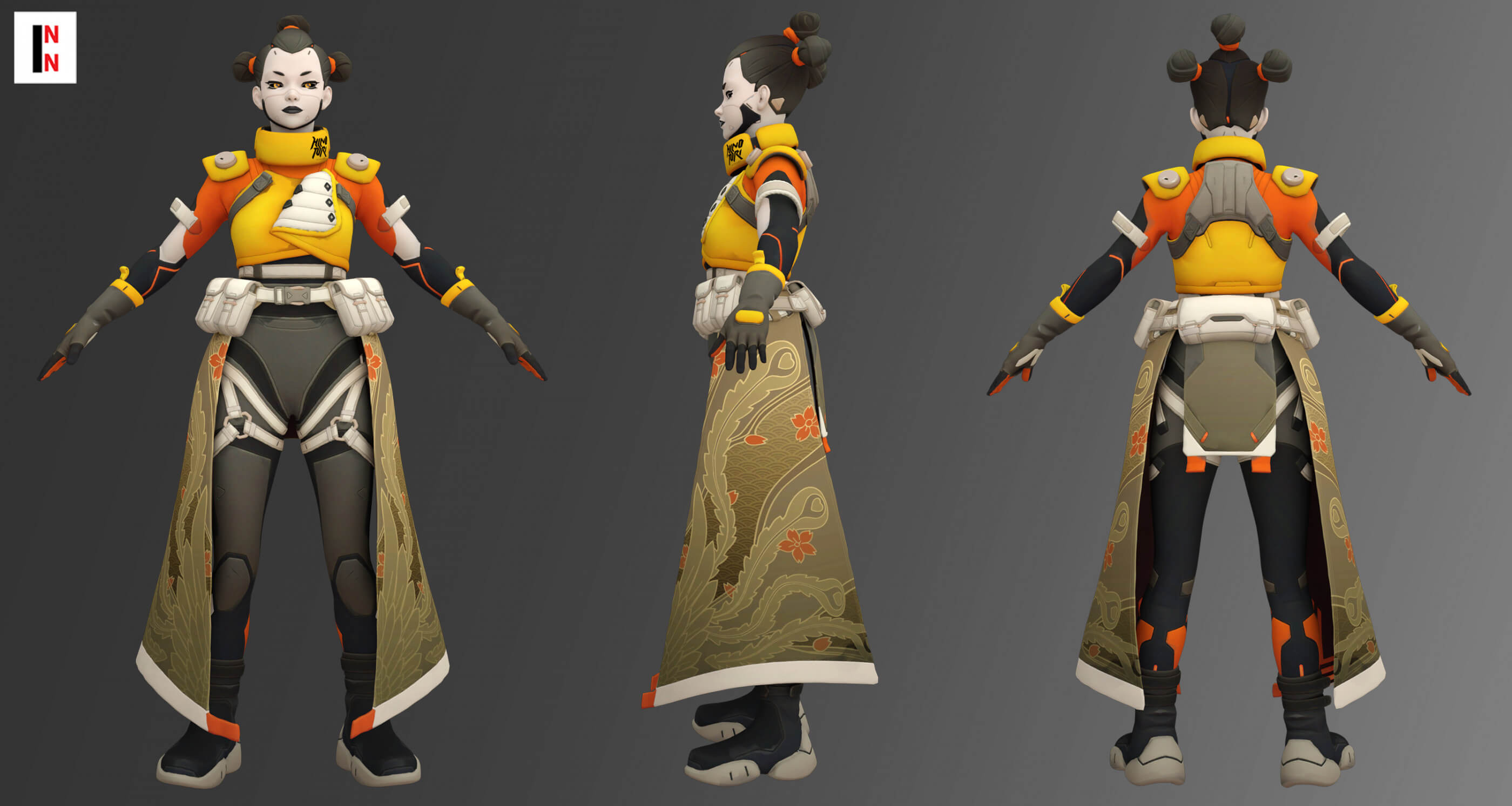 Overwatch 2 - Kiriko Hinatori for Genesis 8 Female Daz Content by INN