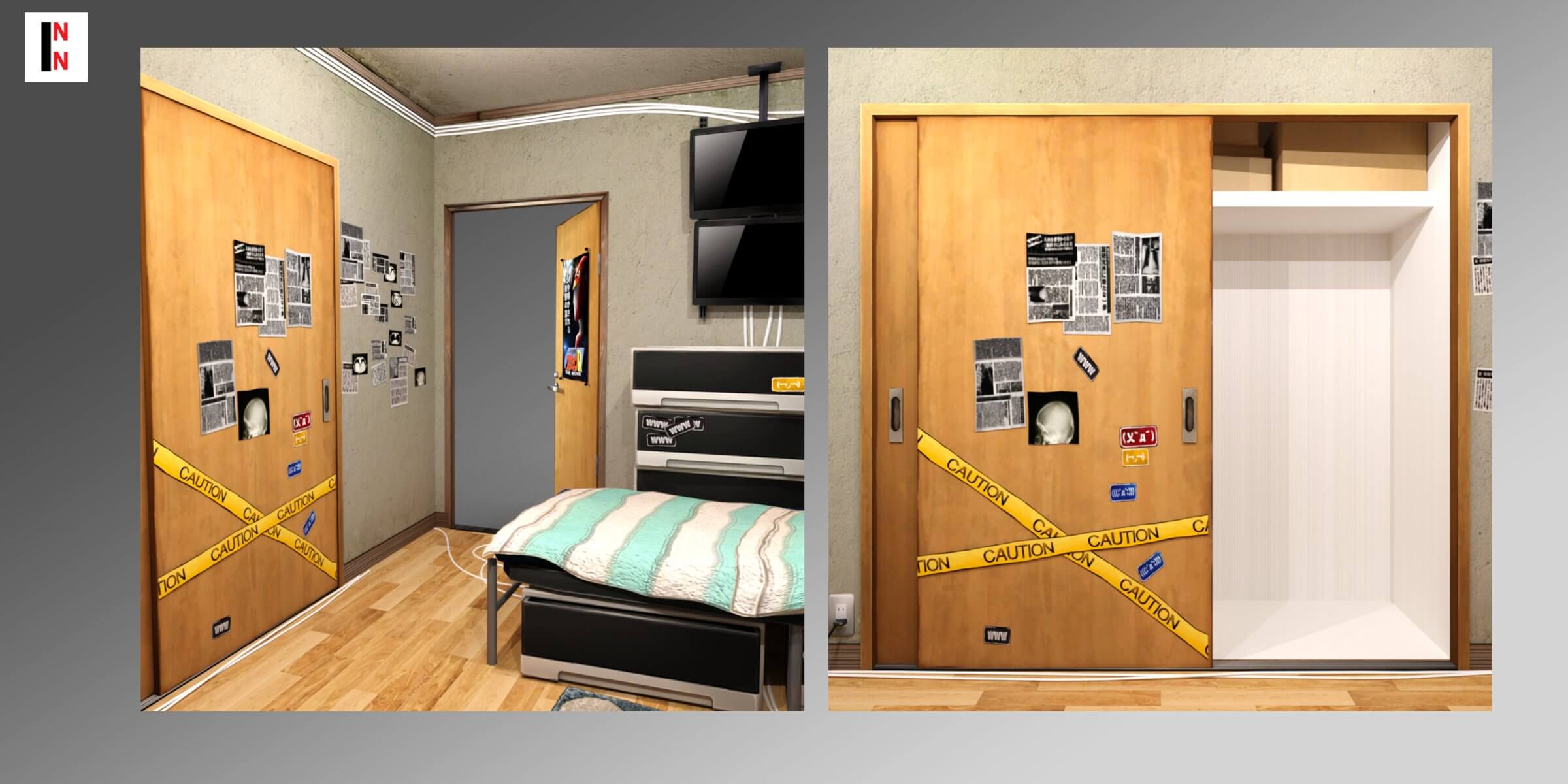 Persona 5 Futaba's Room - Daz Content by INN