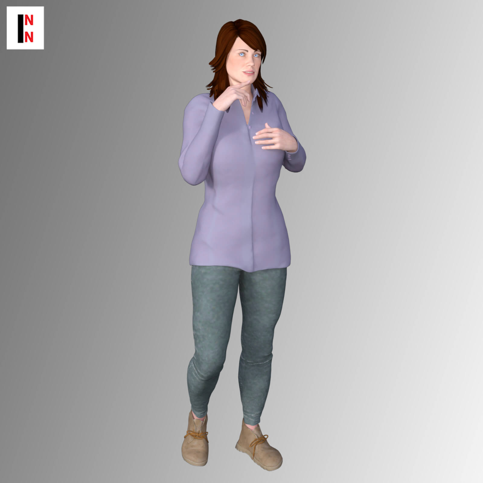Plasmophobia - Character 2 for Genesis 8 Female Daz Content by INN