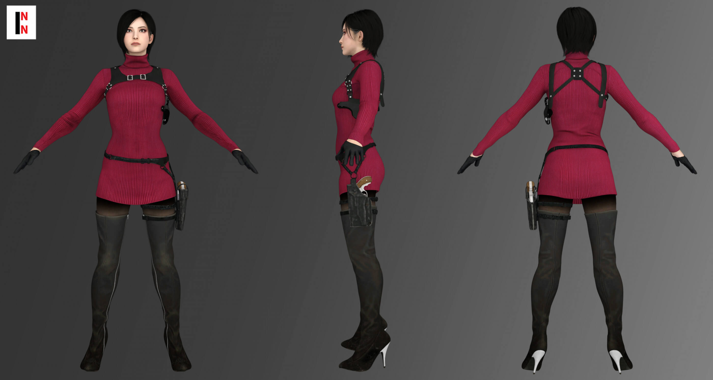 RE4 - Ada Wong for Genesis 8 Female Daz Content by INN