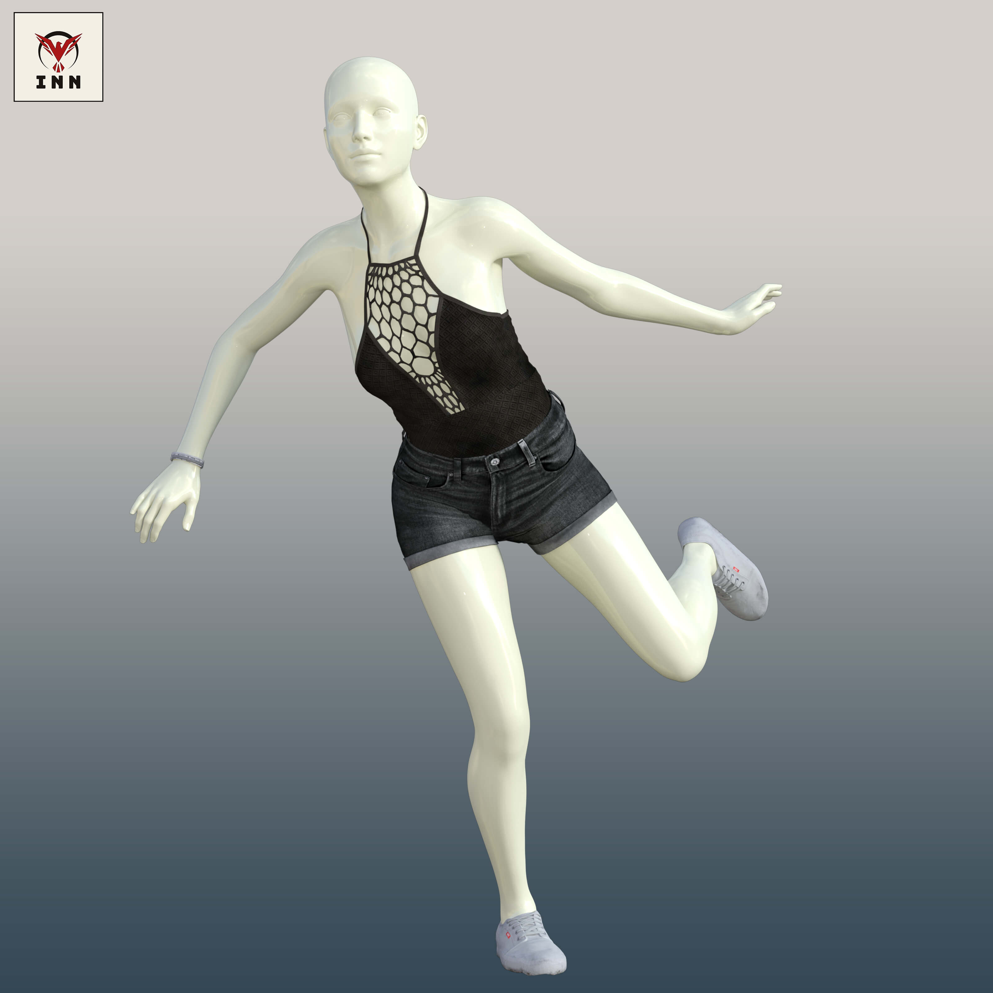 Everyday - Summer Outfit for Genesis 8 Female & Genesis Daz Content by INN