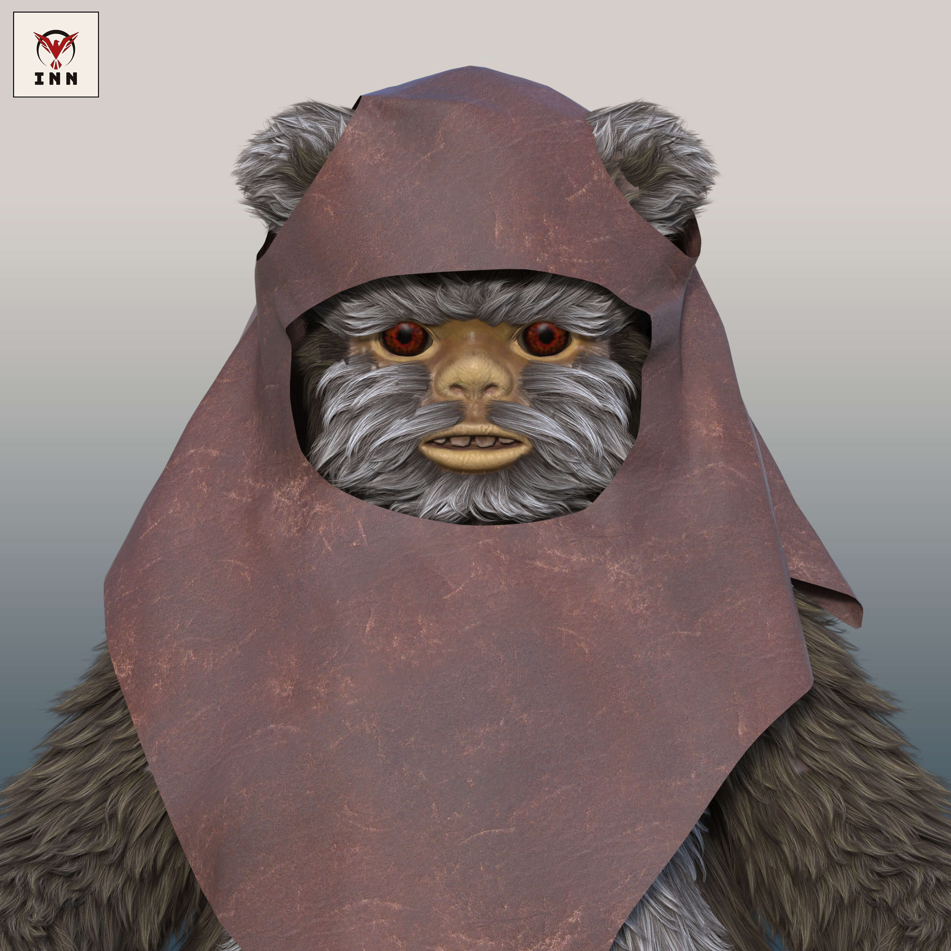 SW - Ewok for Dazstudio Daz Content by INN