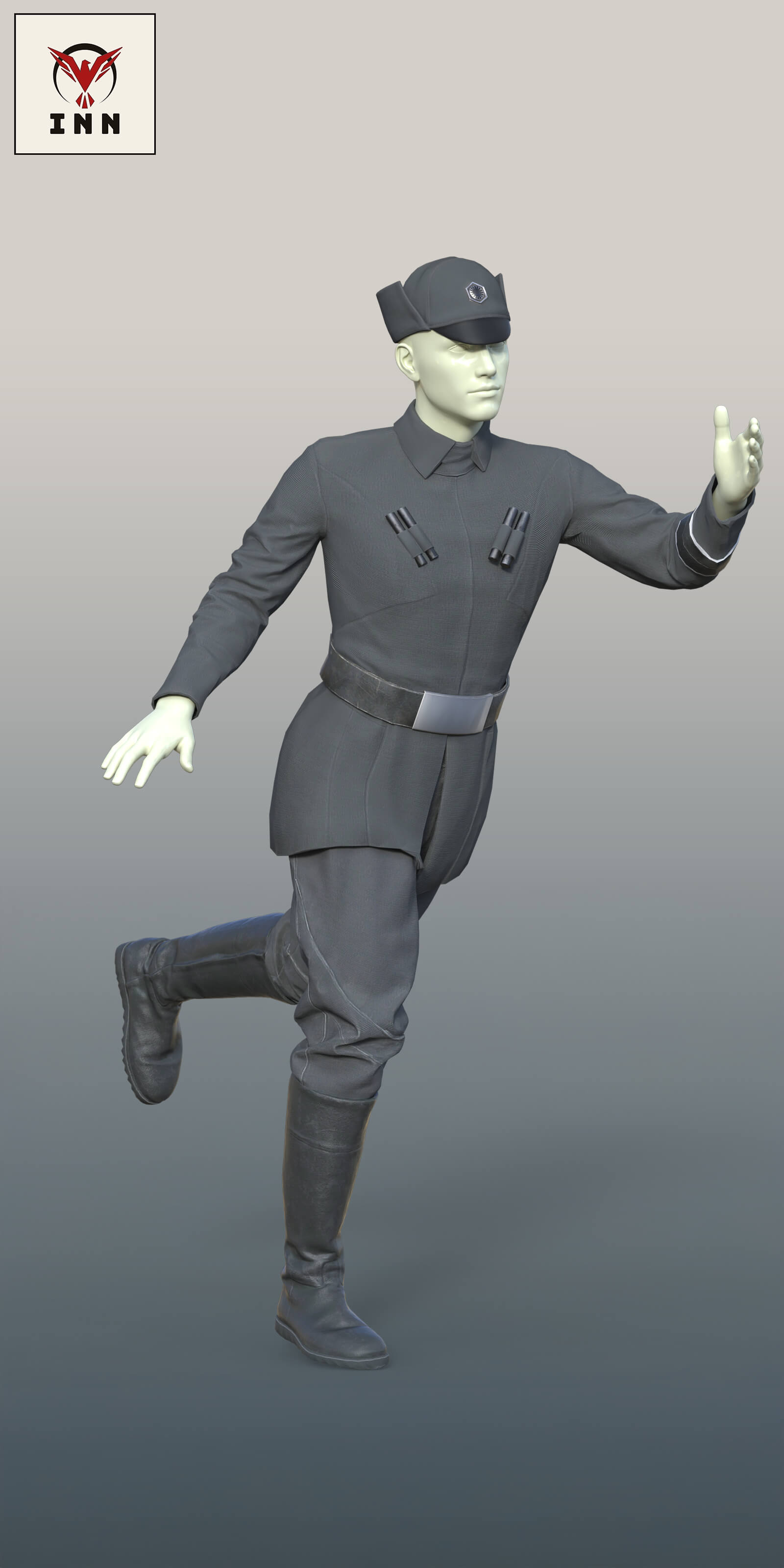 SW - First Order Officer for G8 & G9 Daz Content by INN