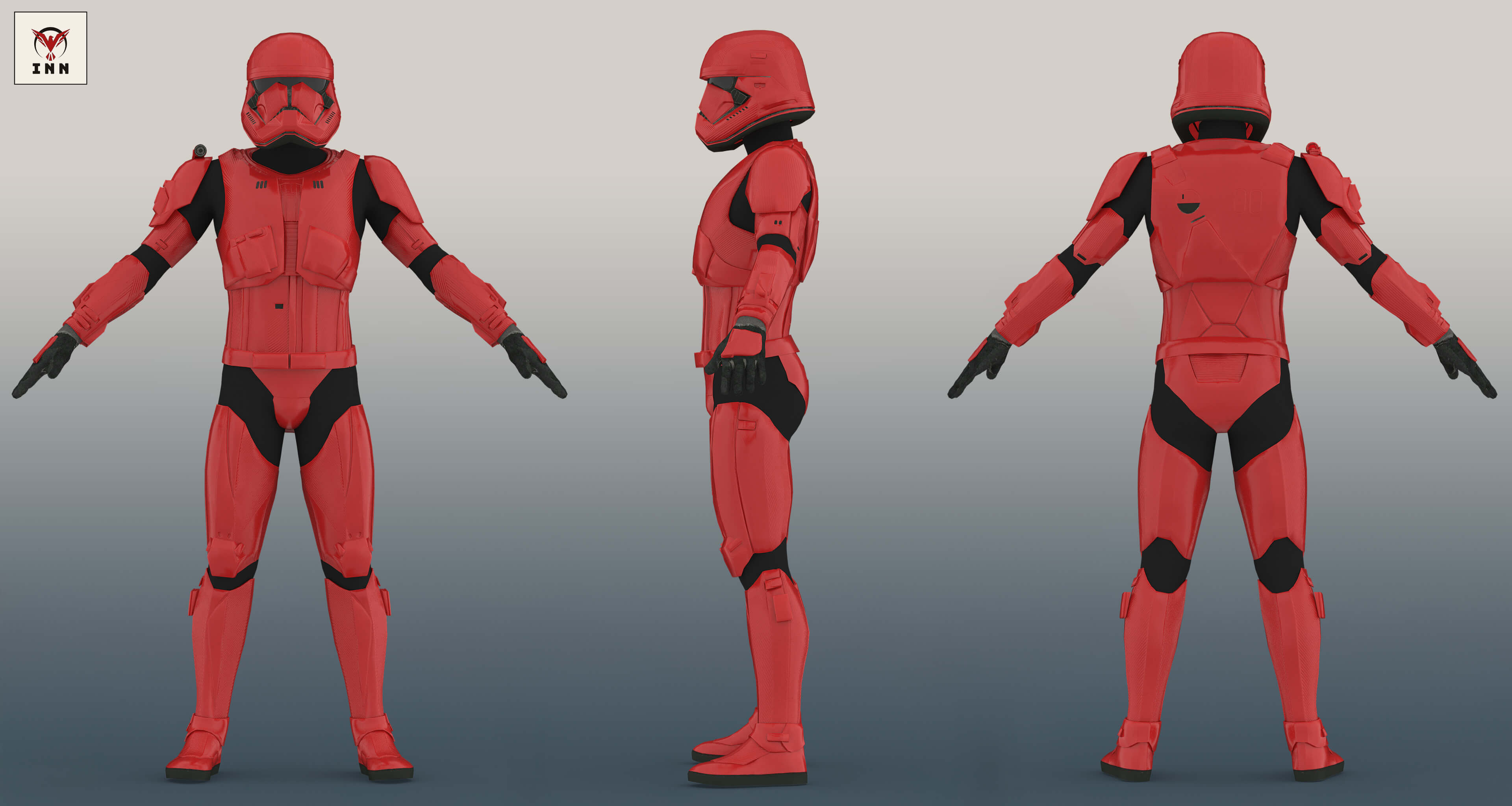 SW - Sith Trooper for G8M & G9 Daz Content by INN