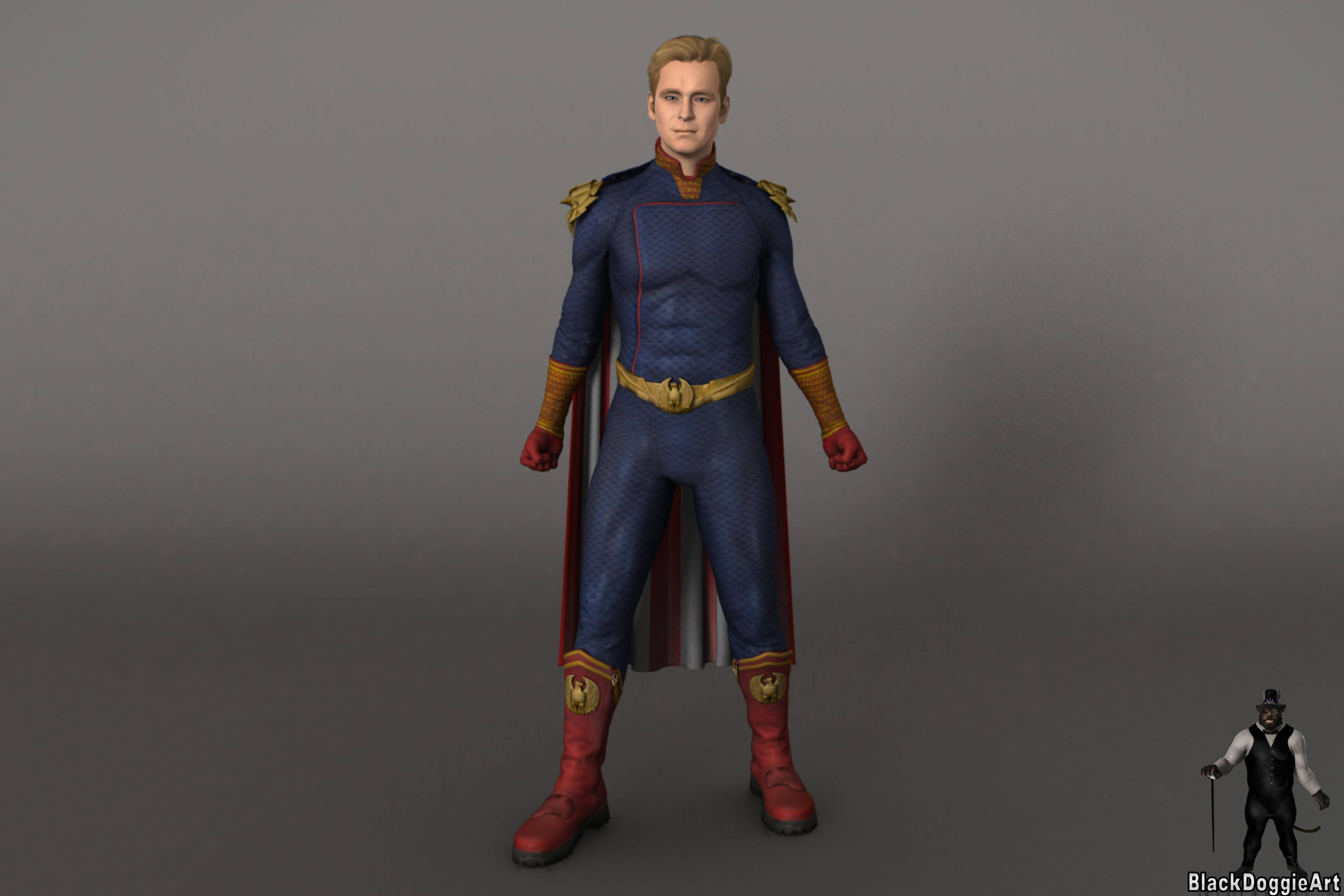 The Boys - Homelander for Genesis 8 Male Daz Content by INN