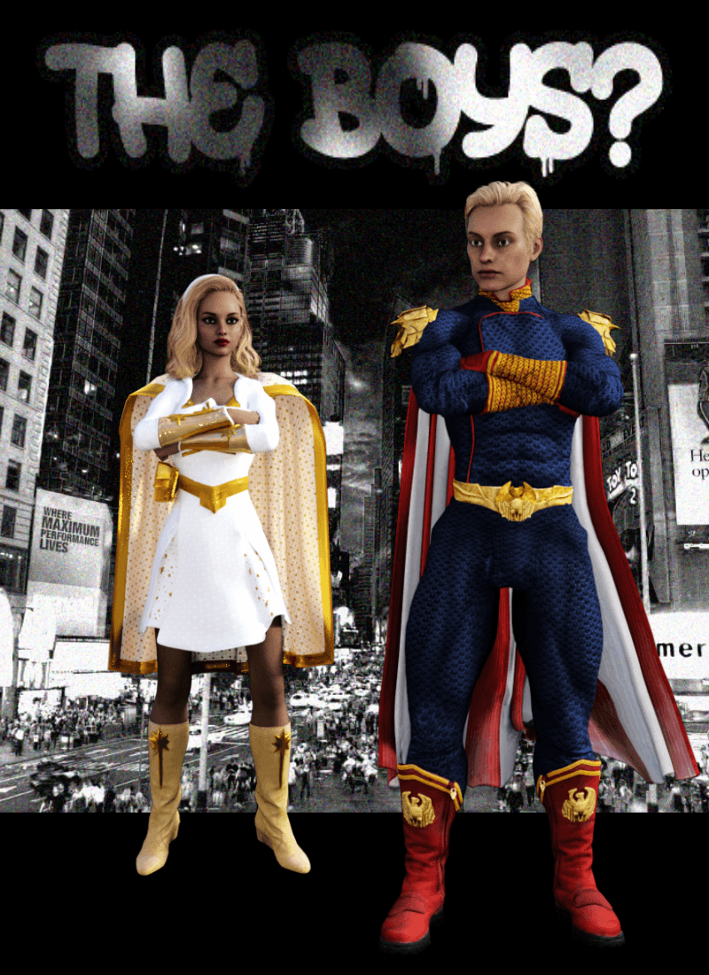 The Boys - Homelander for Genesis 8 Male Daz Content by INN