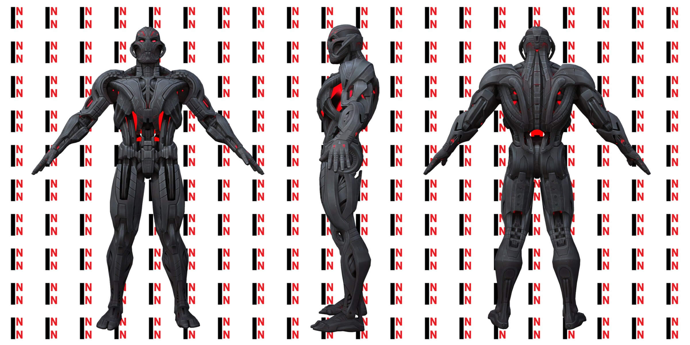 Ultron Suit For Genesis 8 Male - Daz Content by INN