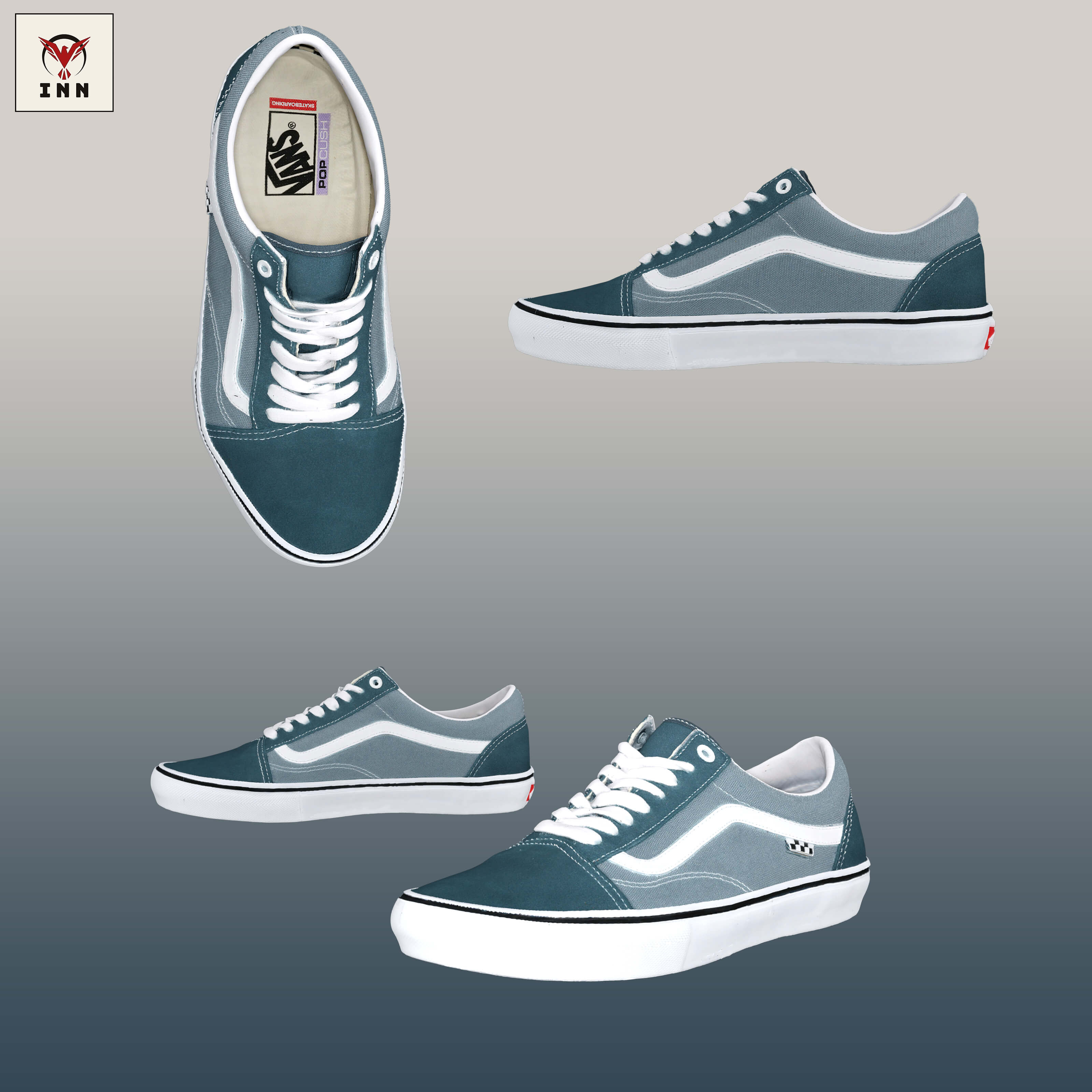 Vans Old Skool Sneaker for Genesis 8 & Genesis 9 - Daz Content by INN