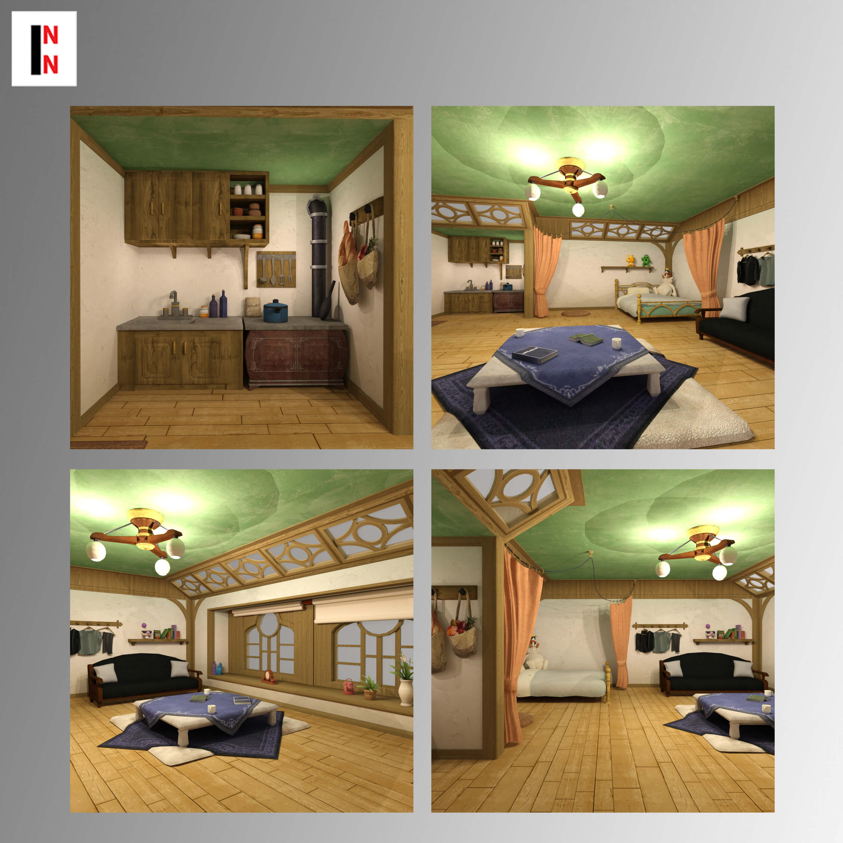 WOFF - Siblings Room Daz Content by INN