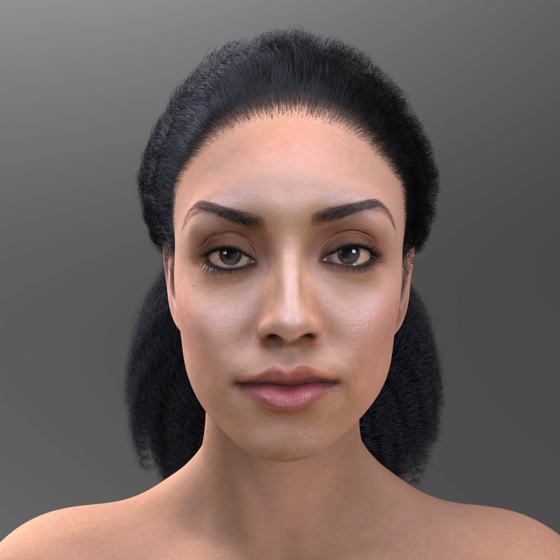 HD Character LF for Genesis 9 3D Render, Digital Art by intenzo