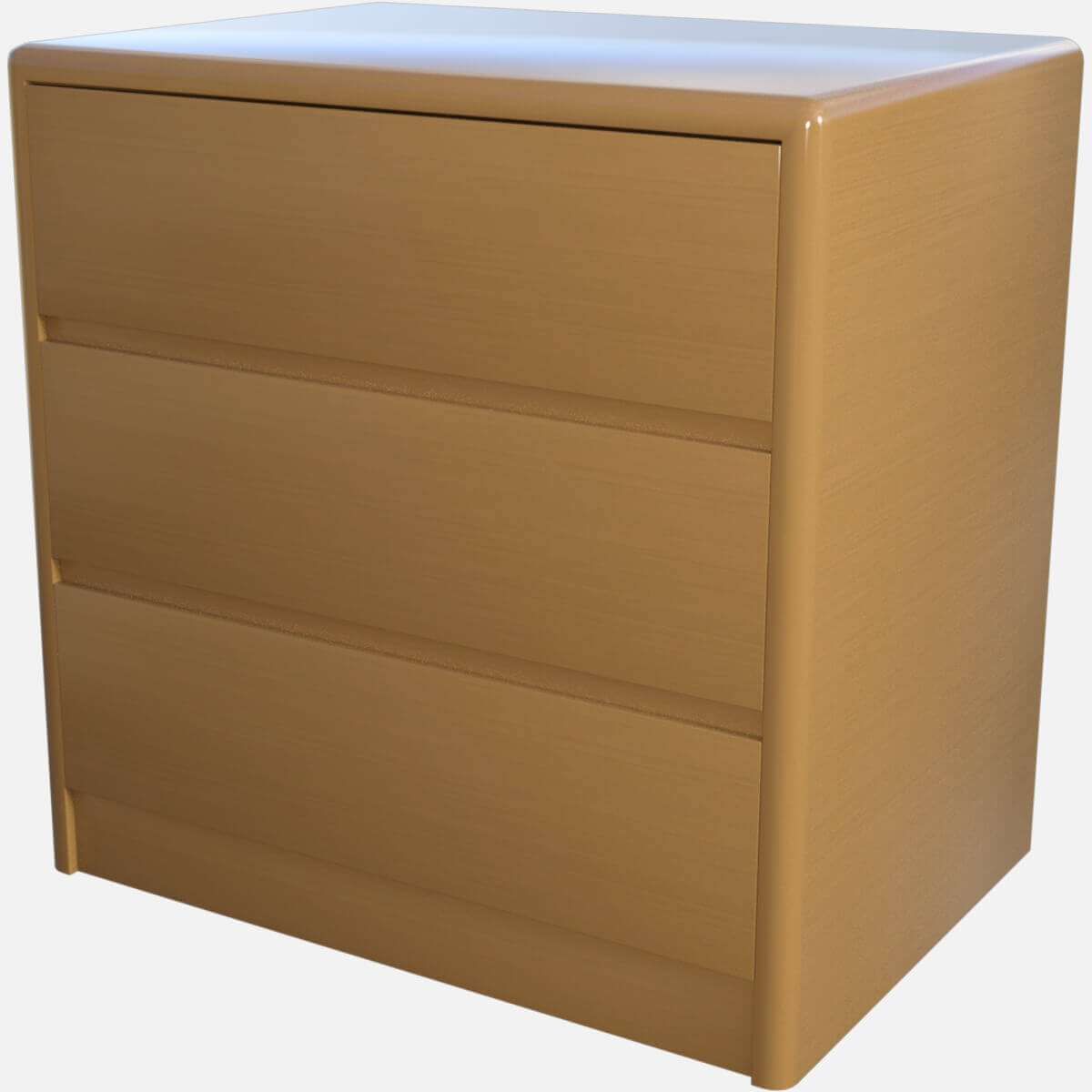 Oak Dresser - 3D Model by Ion