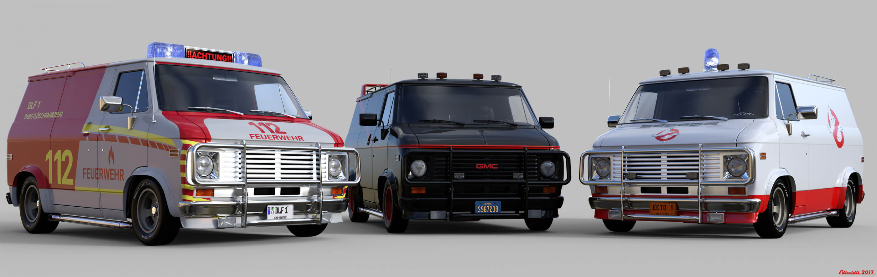 Vantasy Custom Van - Daz Content by Ion