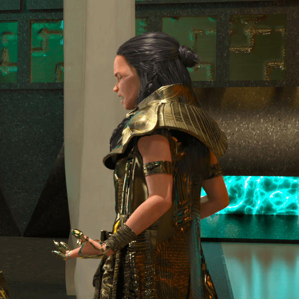 Aprophis childs and Jaffa - DAZ g8 - stargate antarctica