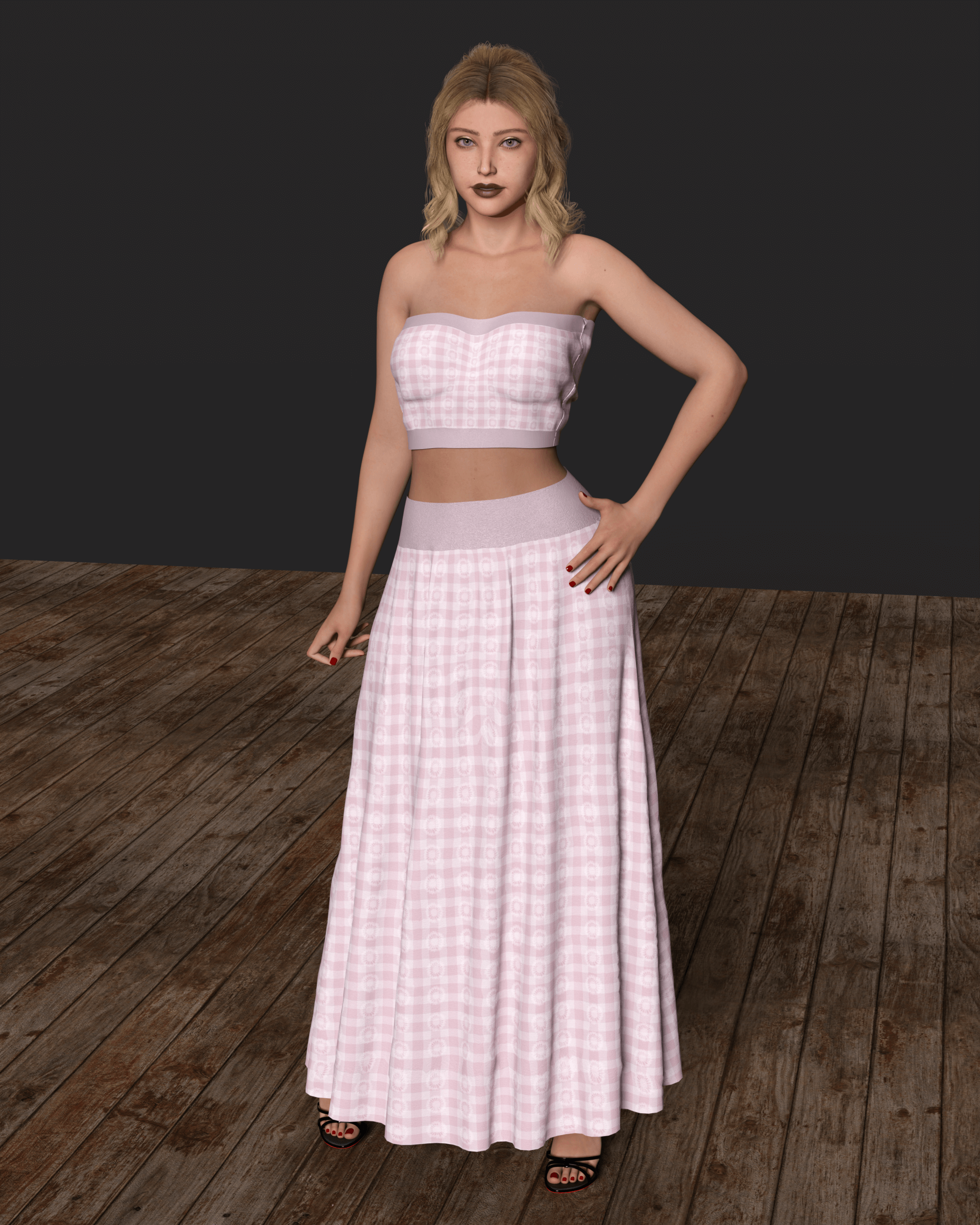 Briana - FREE - DAZ morph G9 3D Render | RenderHub Gallery