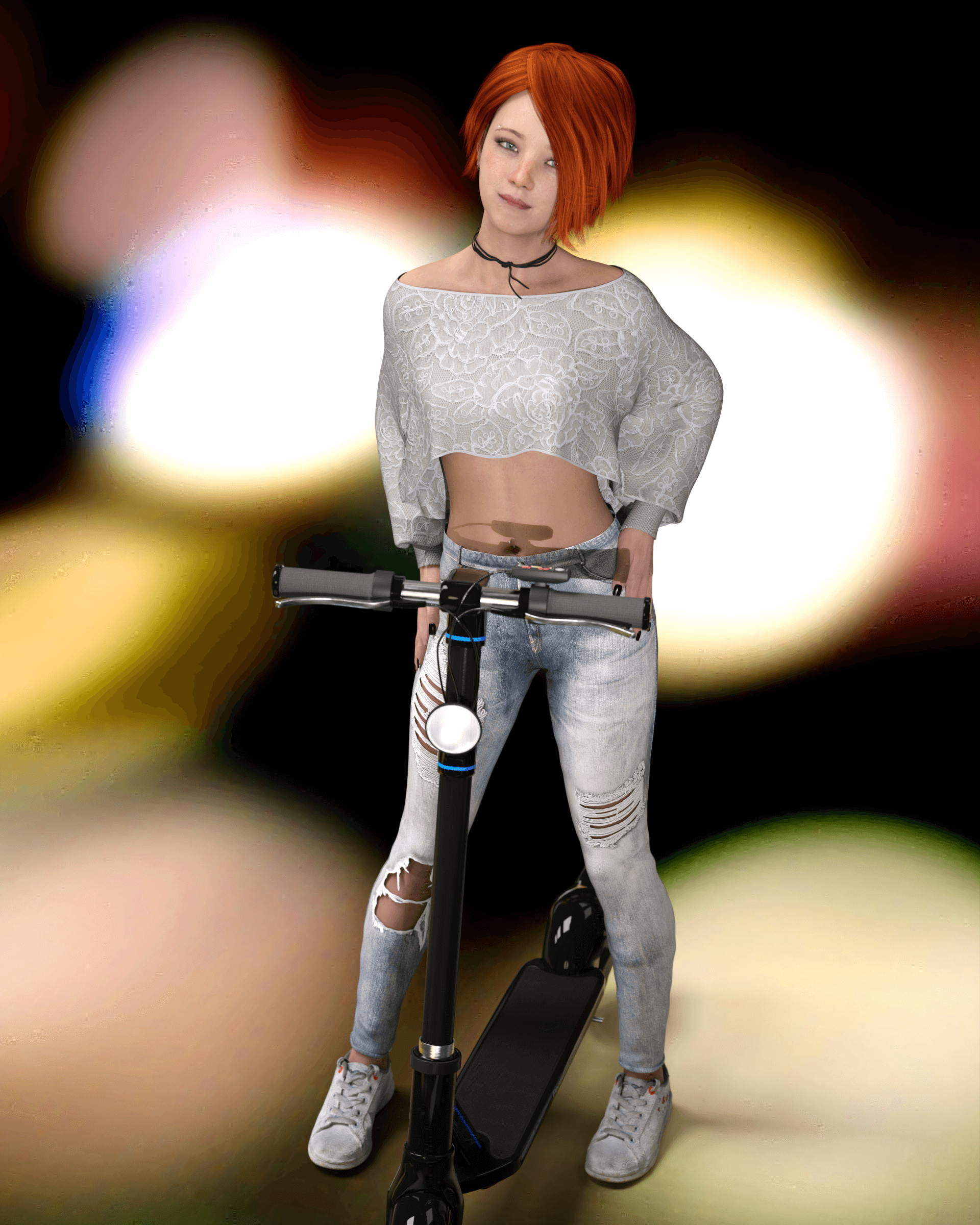 Mara Teen - FREE - DAZ character g8f g8.1f 3D Render by ipixel