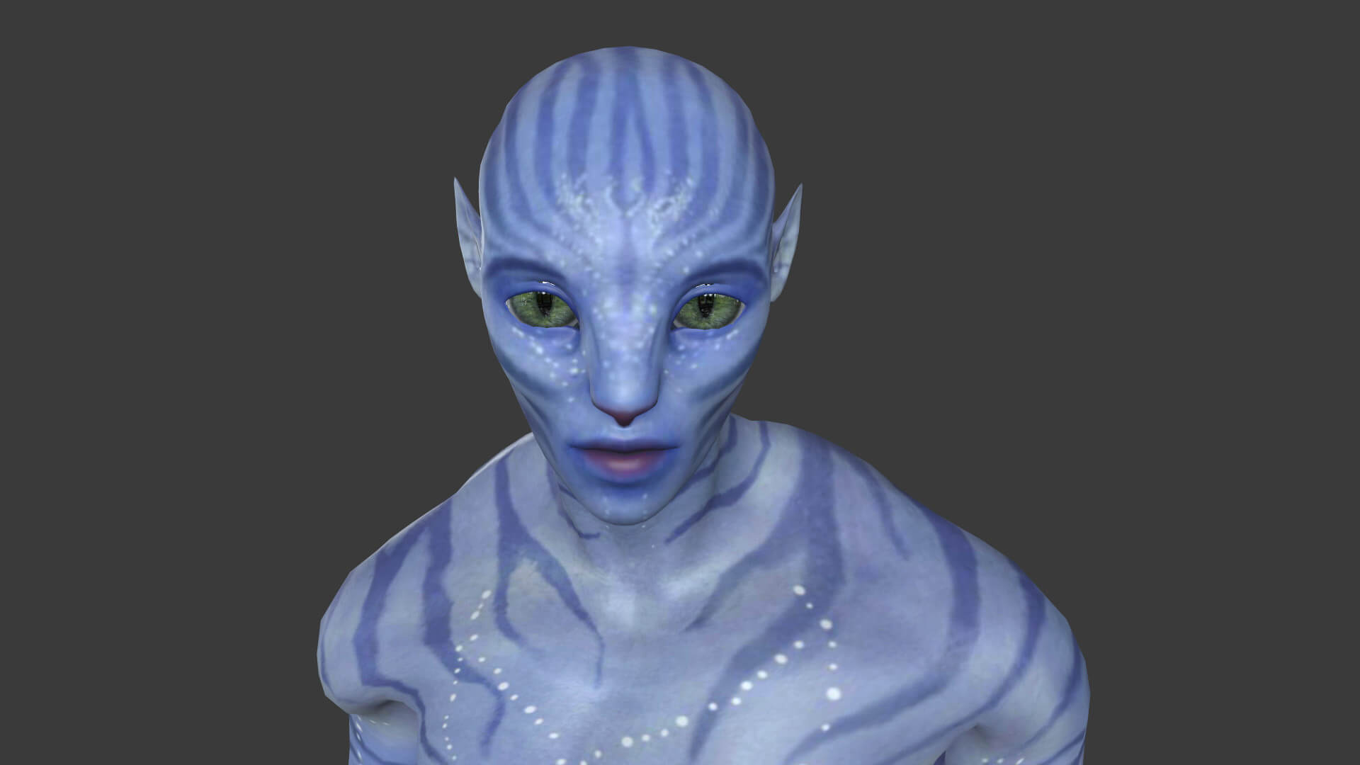 AVTR-005 Avatar Backflip Animation 3D Model by IpoyPunk