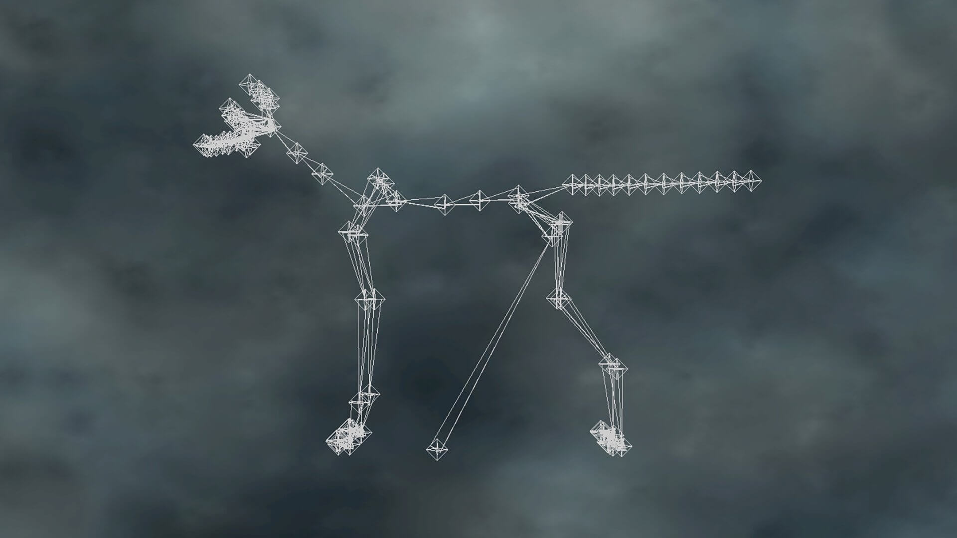 MDGH-007 Greyhound Dog 3D Model by IpoyPunk