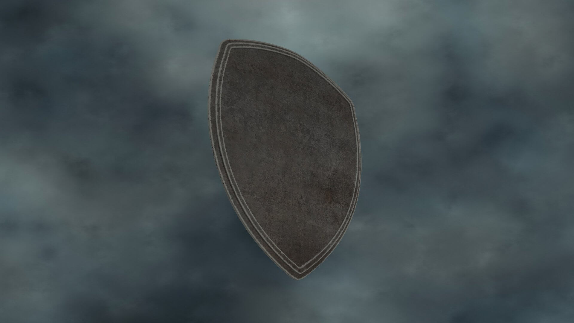 SHLD-001 Flat Shield 3D Model by IpoyPunk