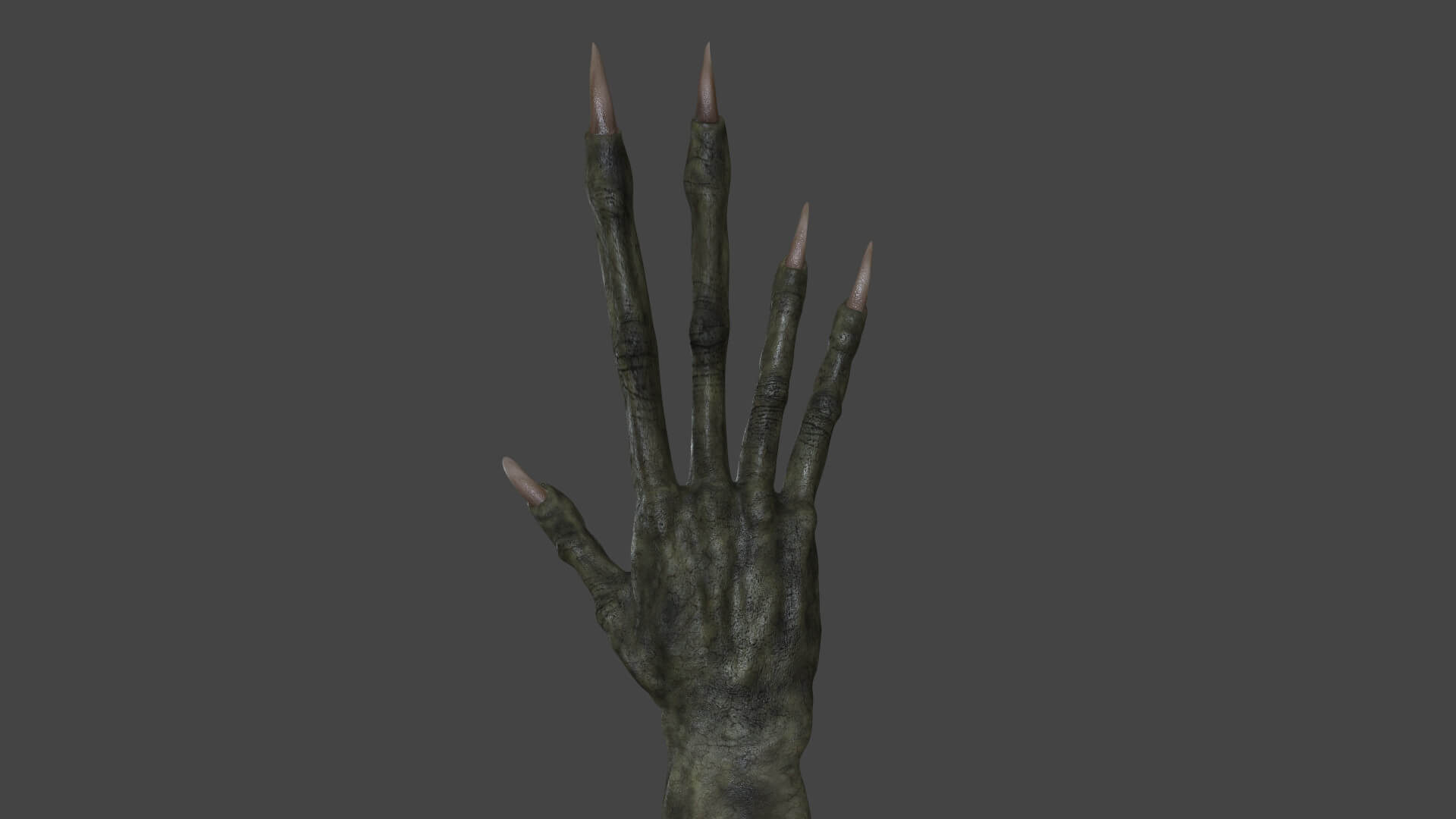 TSHR002 - Rigged Right Hand 3D Model by IpoyPunk