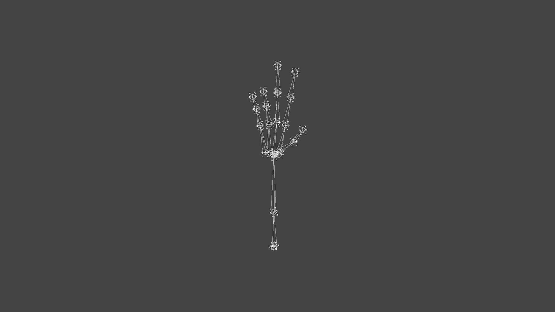 TSHR002 - Rigged Right Hand 3D Model by IpoyPunk