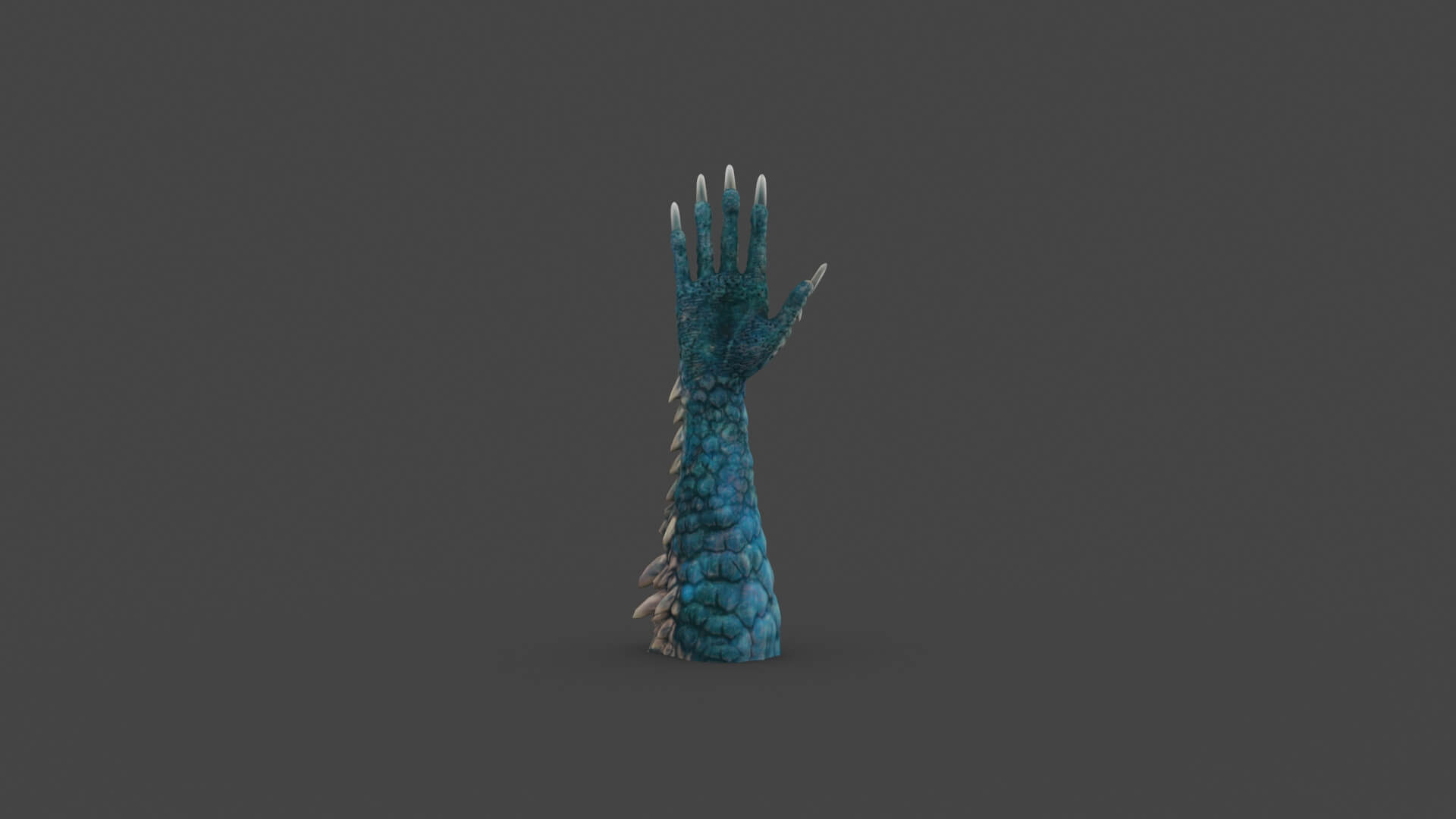 TSHR003 Rigged Right Hand - 3D Model by IpoyPunk