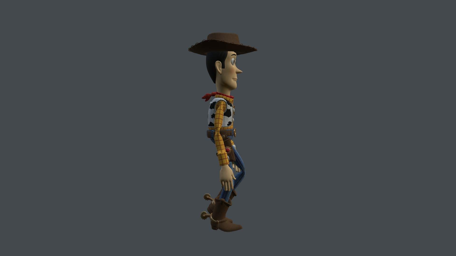 Woody from Toy Story 004 - 3D Model by IpoyPunk