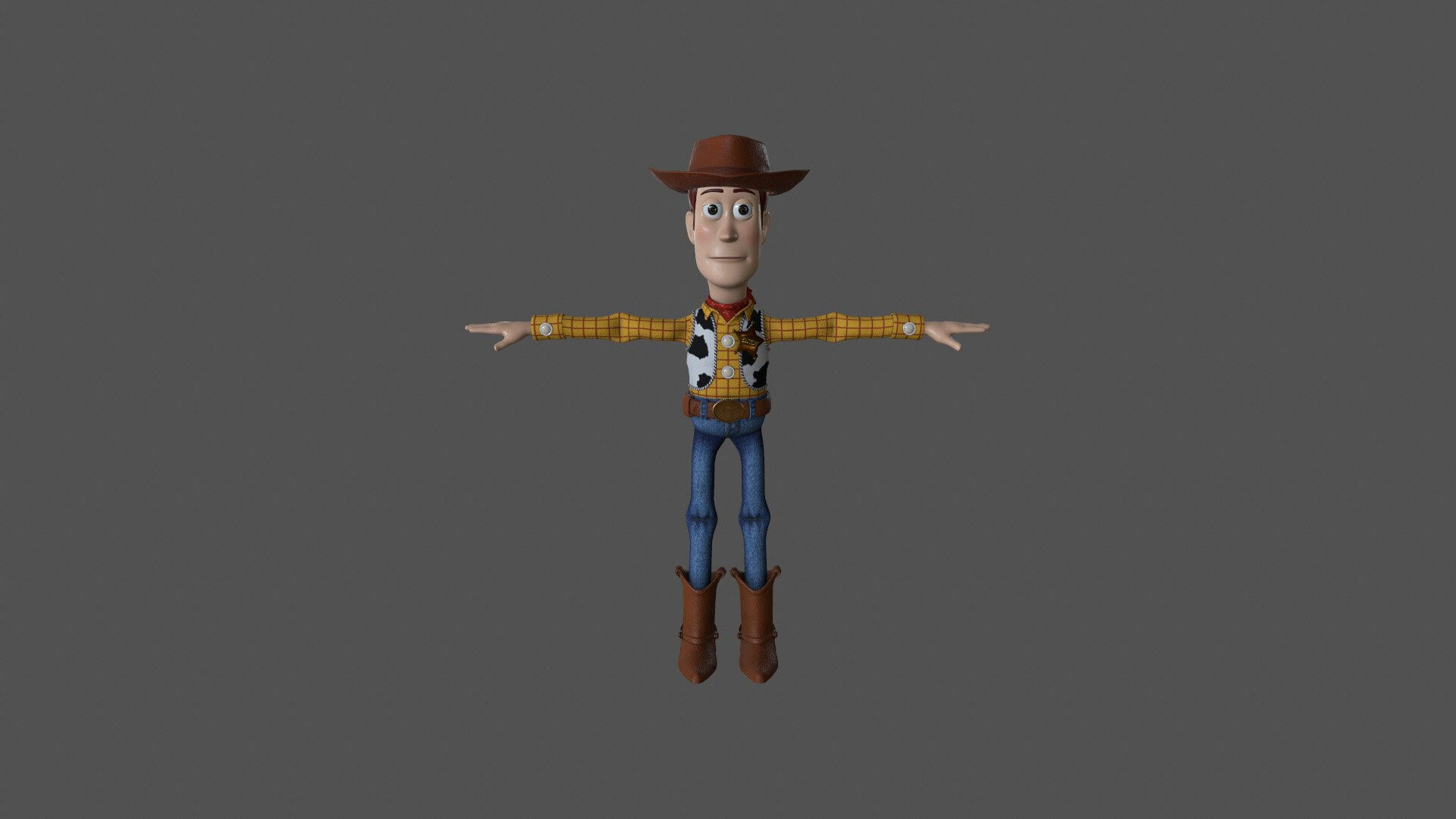 WUDY-007 Woody 3D Model by IpoyPunk