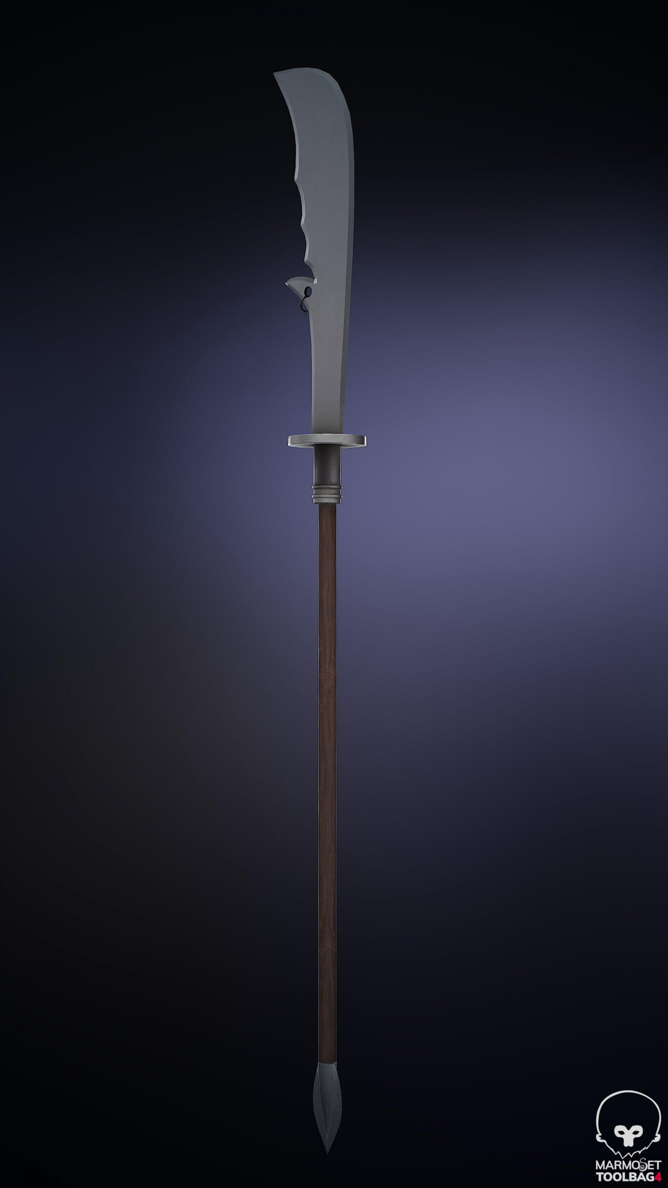 Chinese Long Battle Saber - 3D Model by iQuon