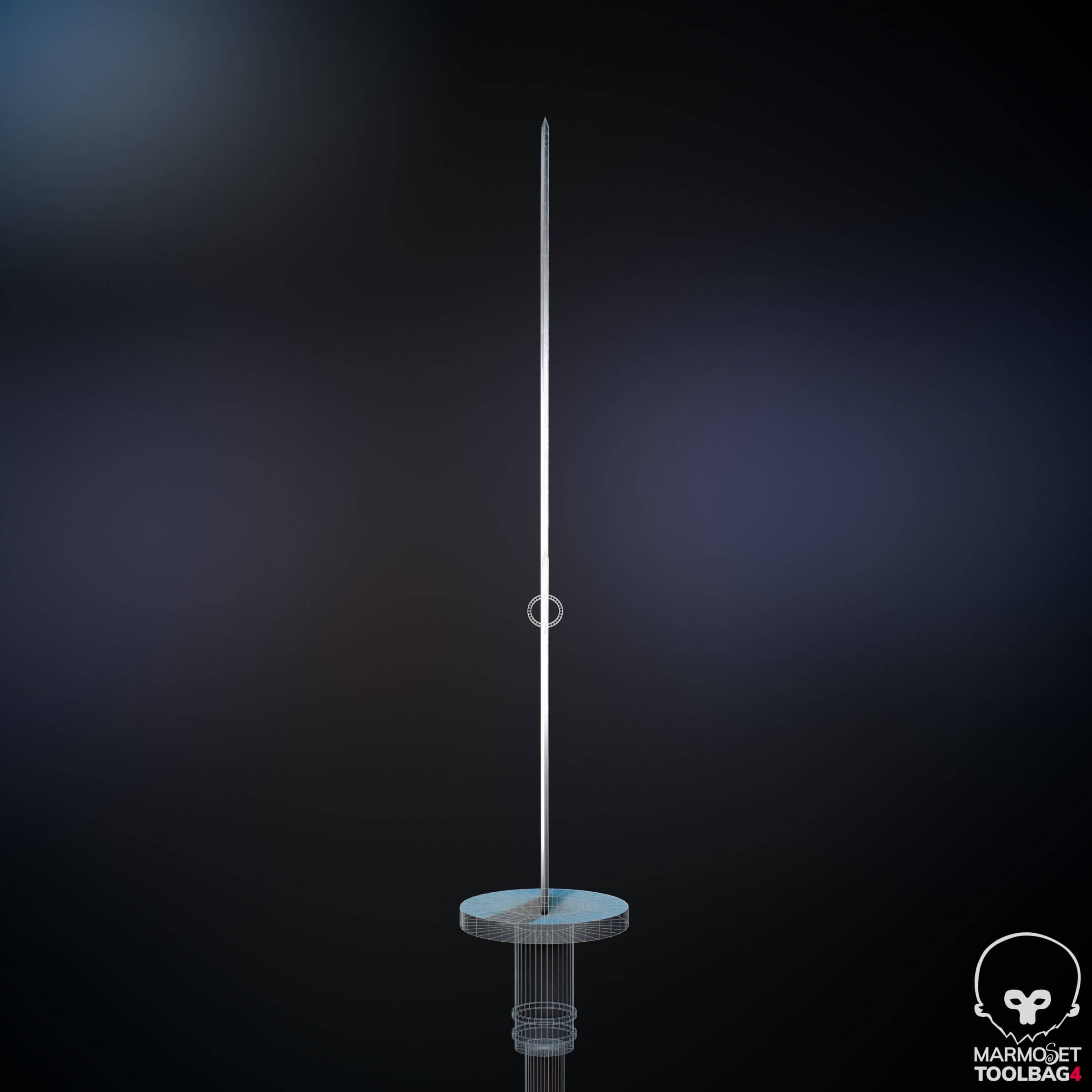 Chinese Long Battle Saber - 3D Model by iQuon