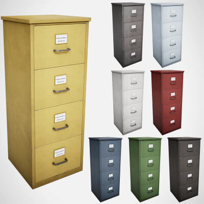 File Cabinet - 3D Model by iQuon