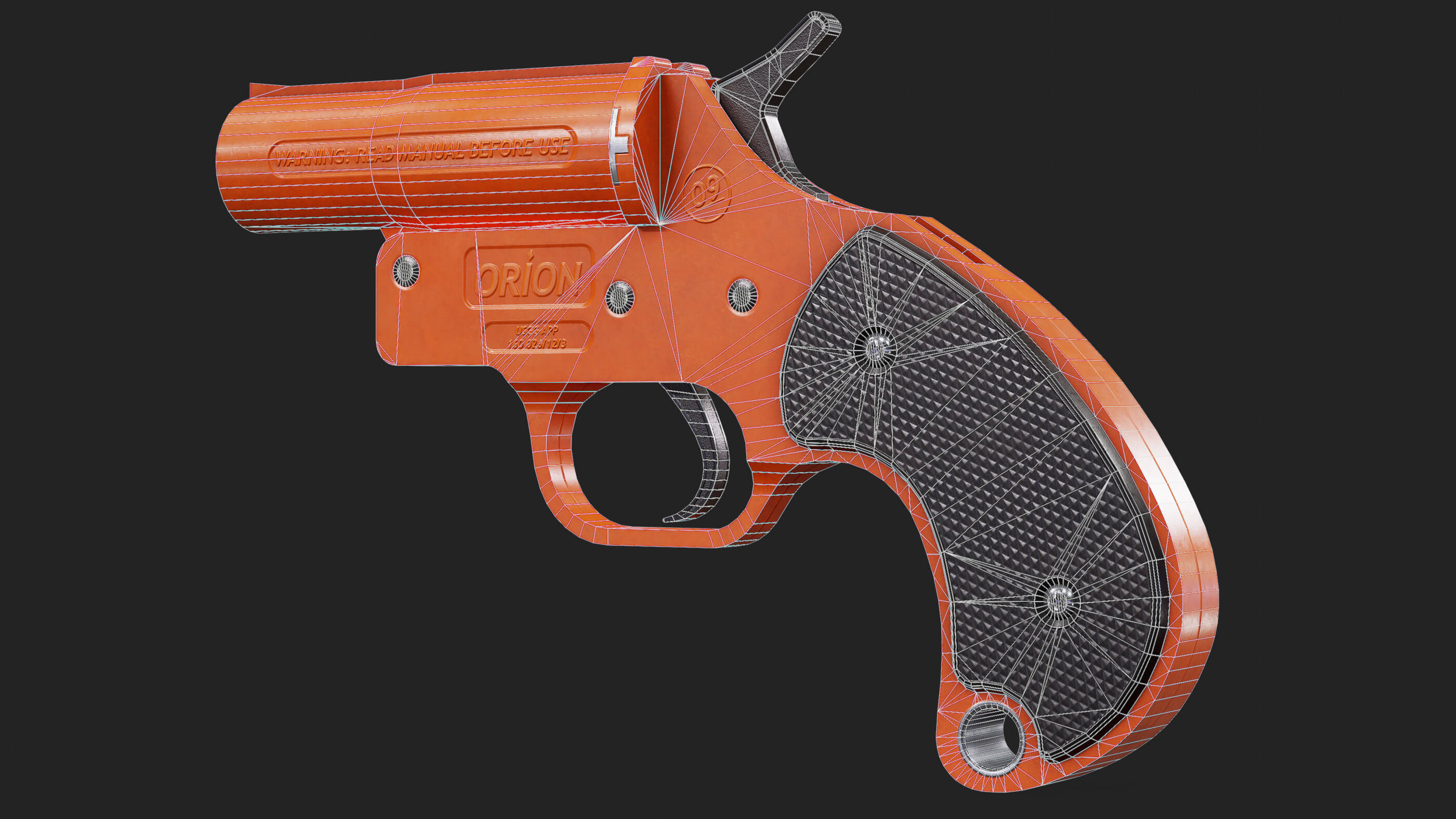 Orion Flare Gun - 3D Model by iQuon