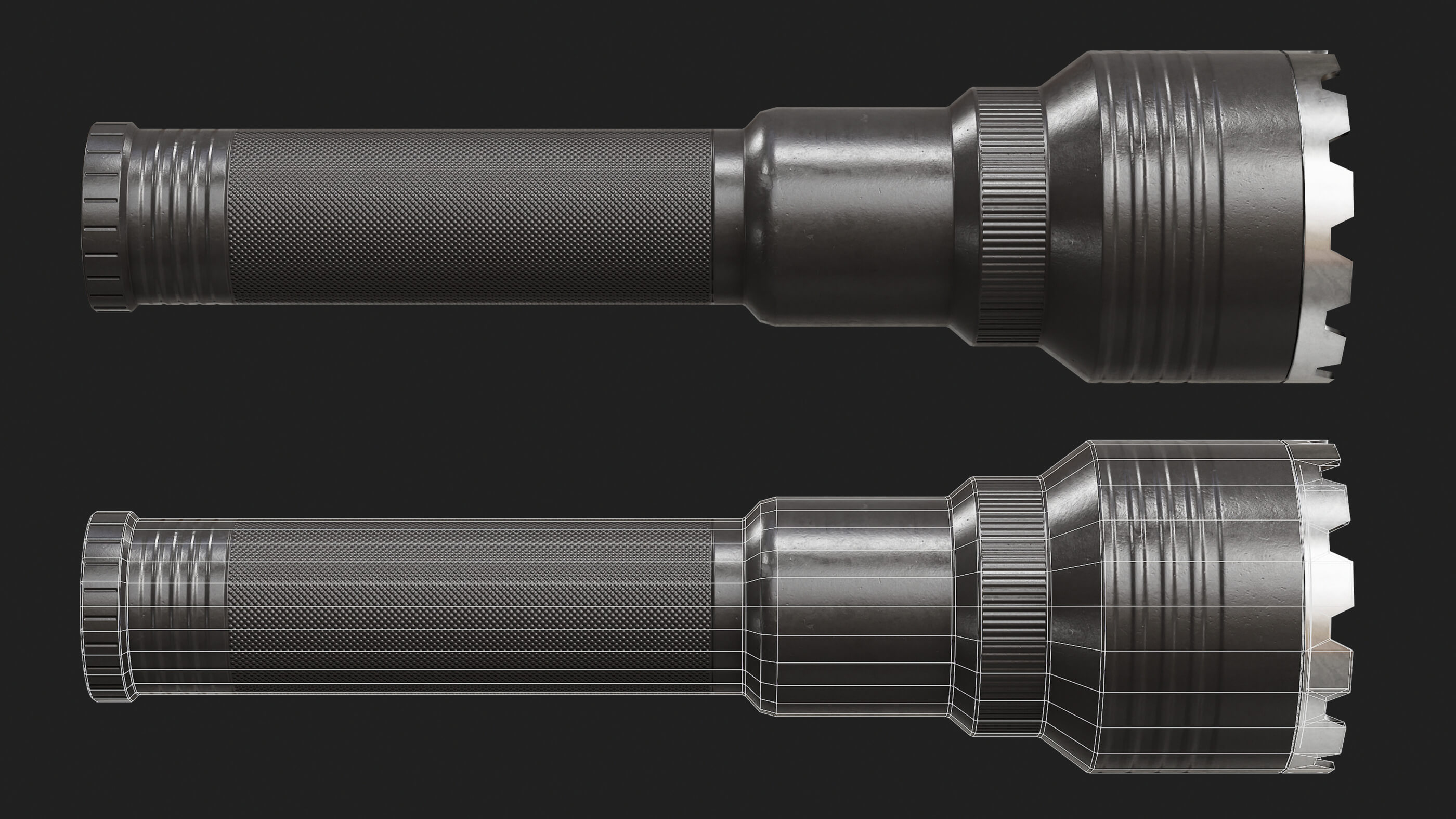 Flashlight 3 - 3D Model by iQuon
