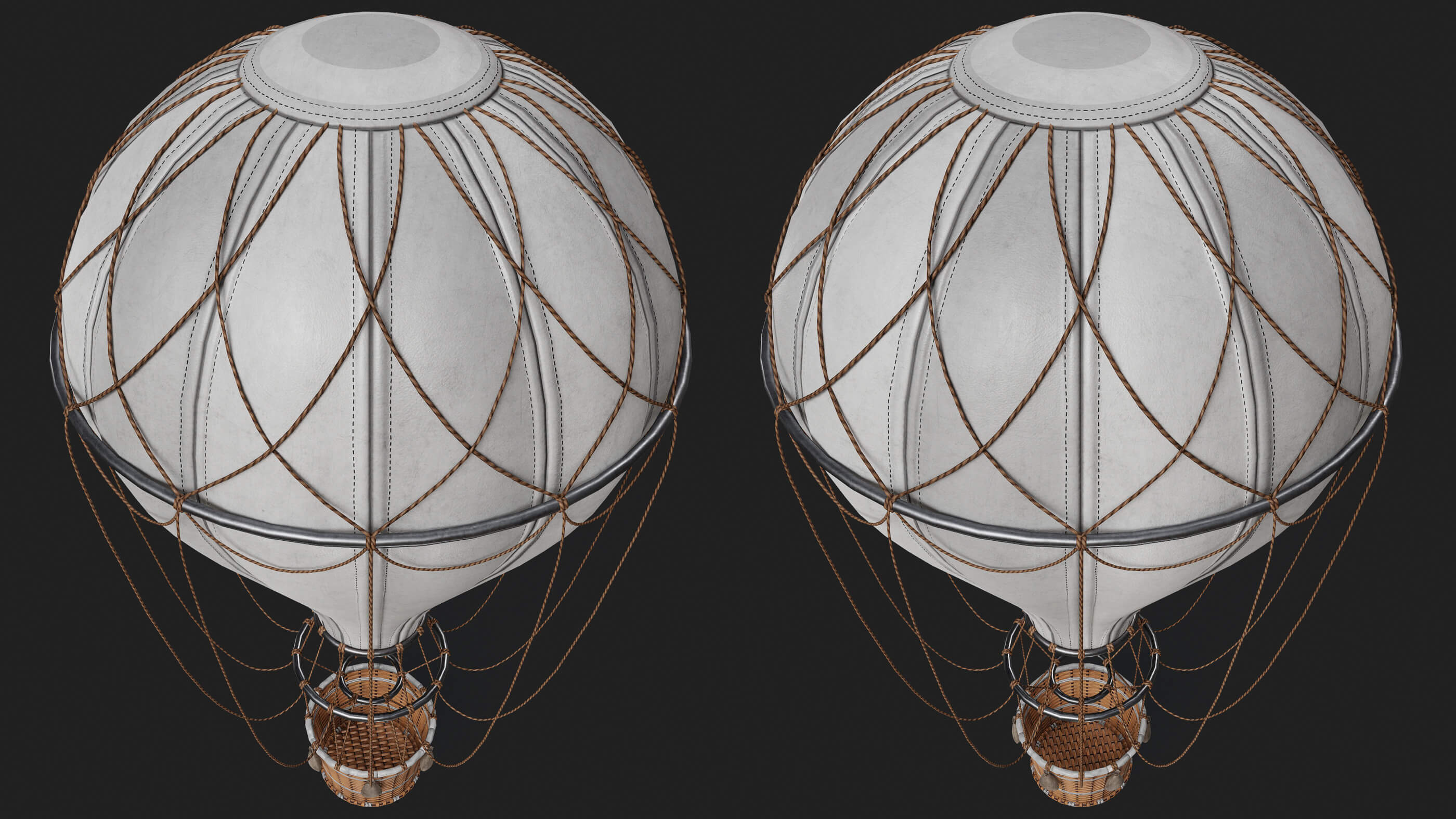 Hot Air Ballon - 3D Model by iQuon