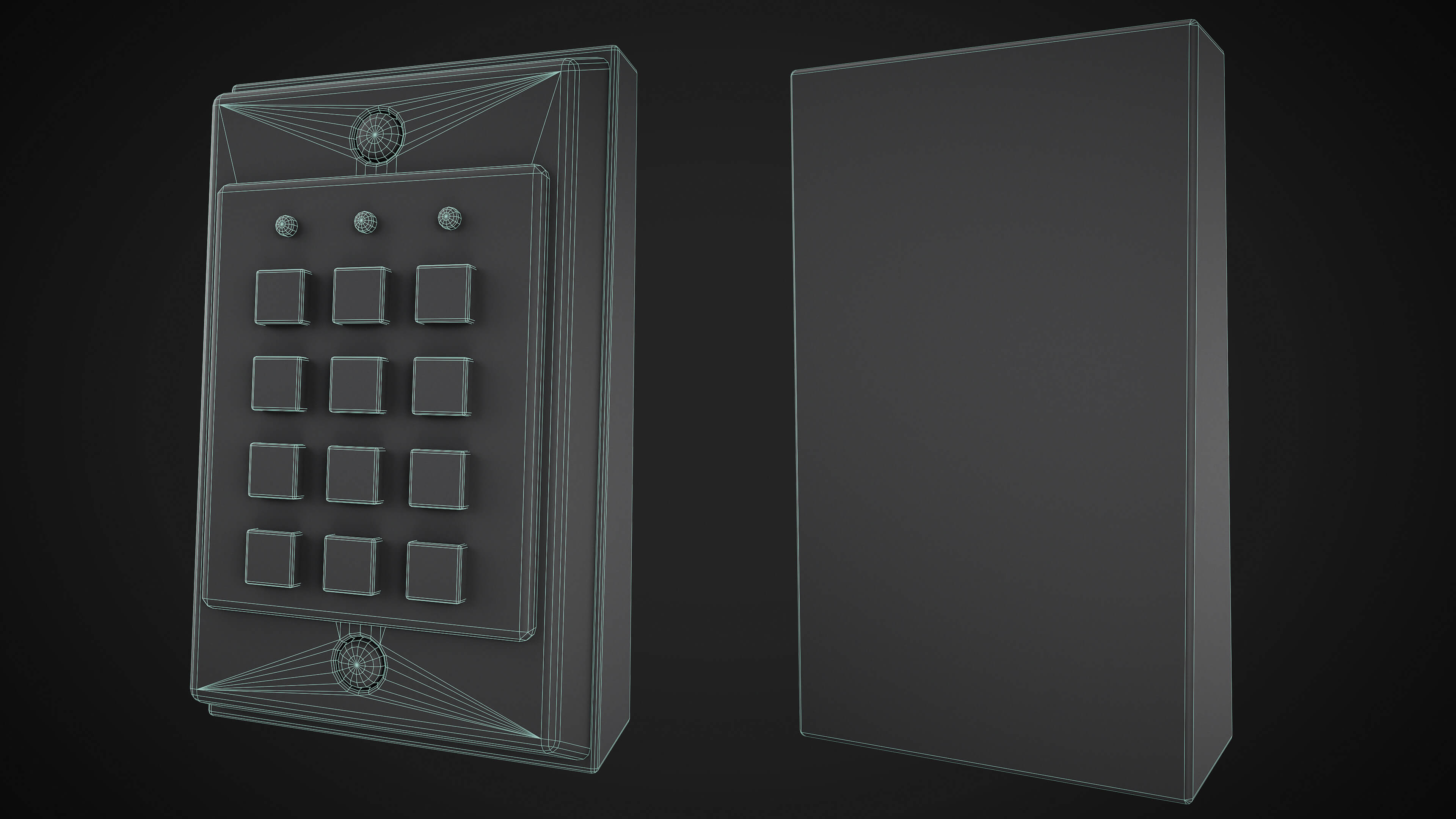 Keypad Lock 2 - 3D Model by iQuon