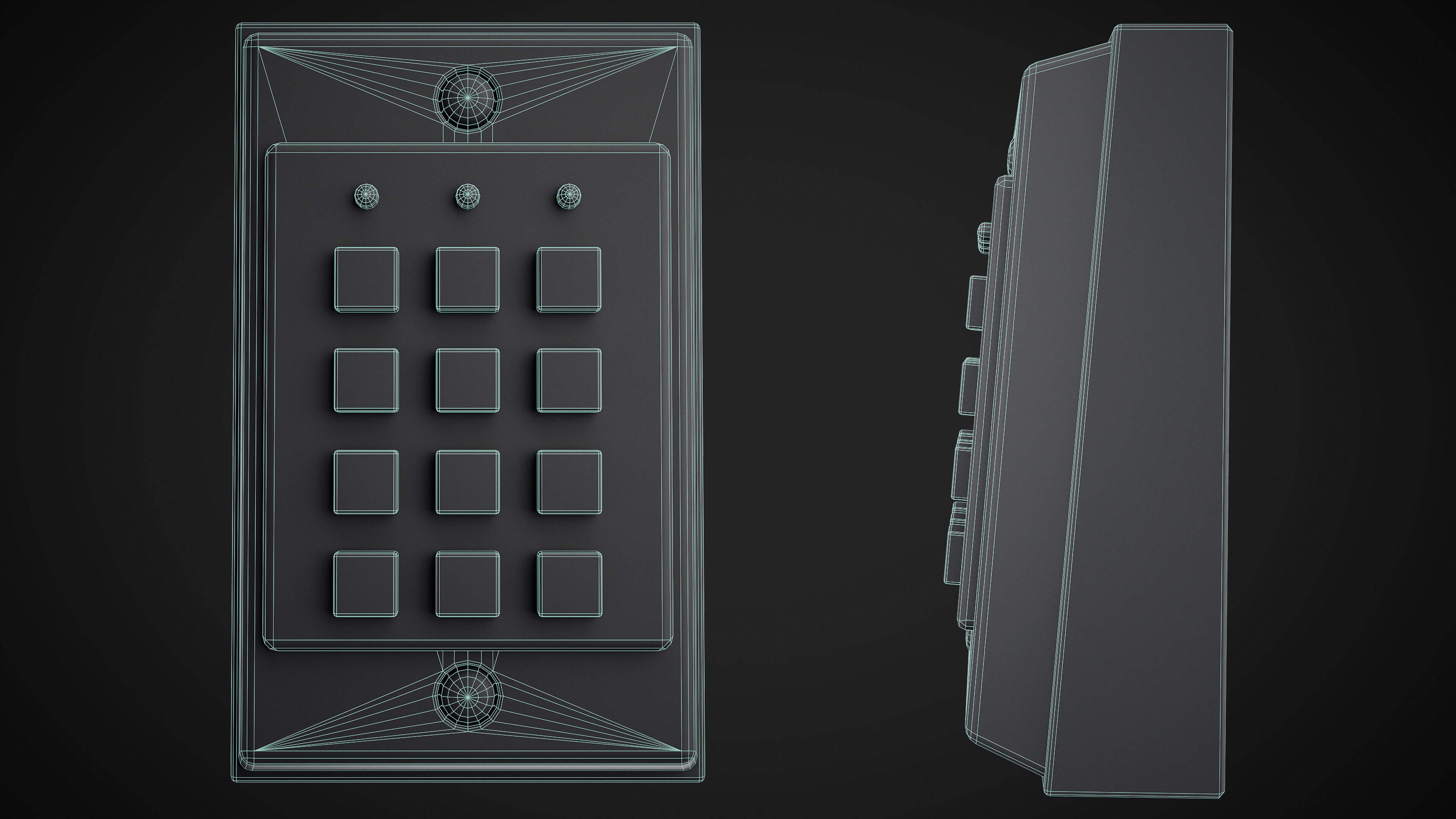 Keypad Lock 2 - 3D Model by iQuon