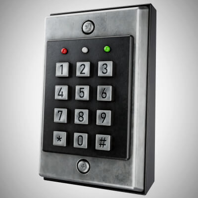 Keypad Lock 2 - 3D Model by iQuon