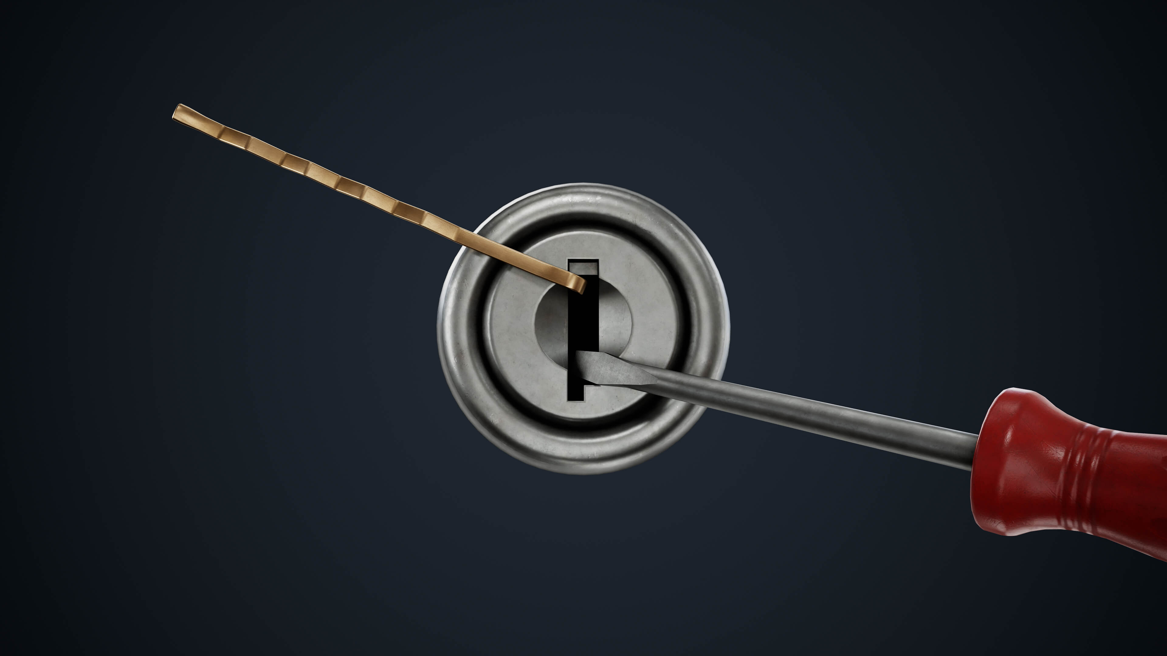 Lock Picking - 3D Model by iQuon