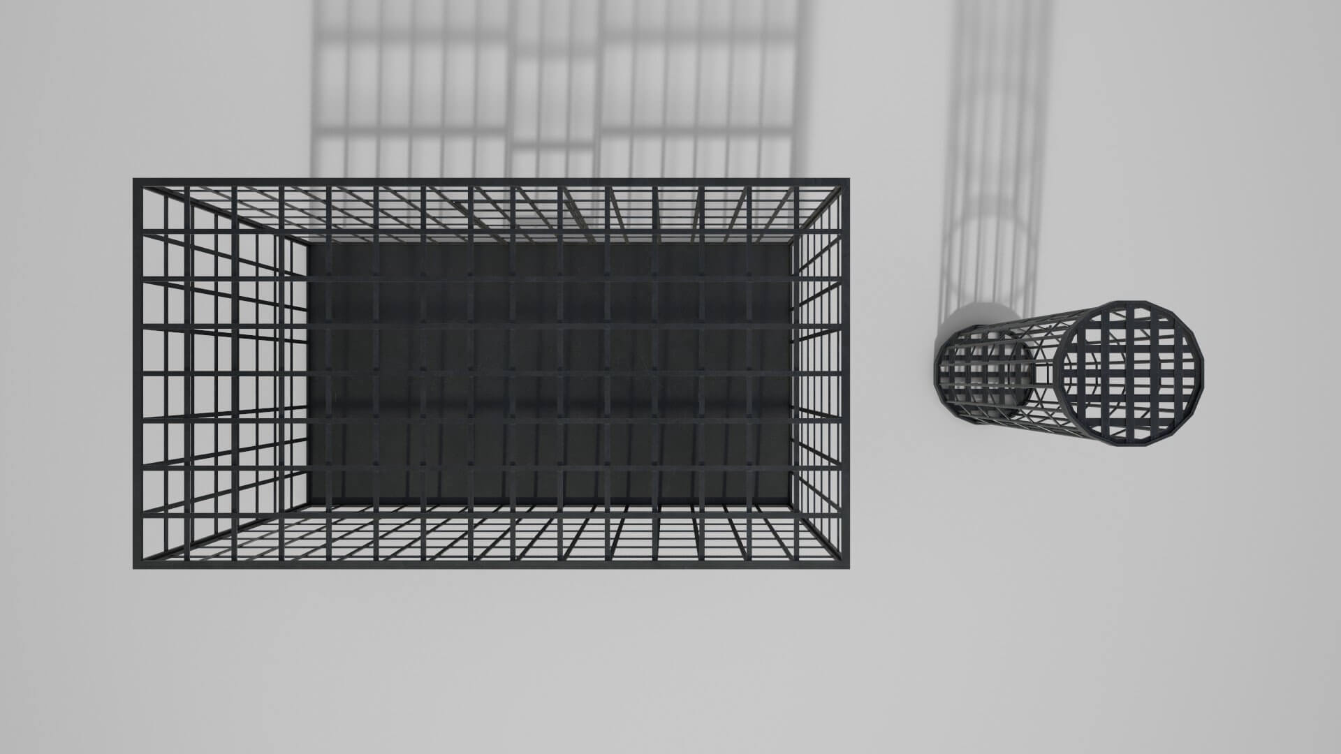 Medieval Iron Cages - 3D Model by iQuon