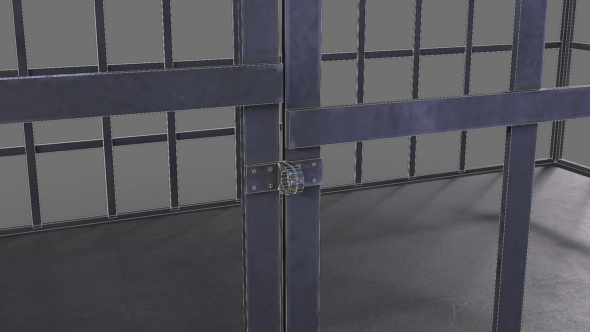 Medieval Iron Cages - 3D Model by iQuon