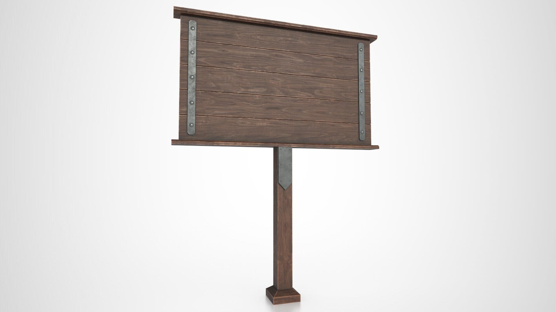 Medieval Signboard V1 - 3D Model by iQuon