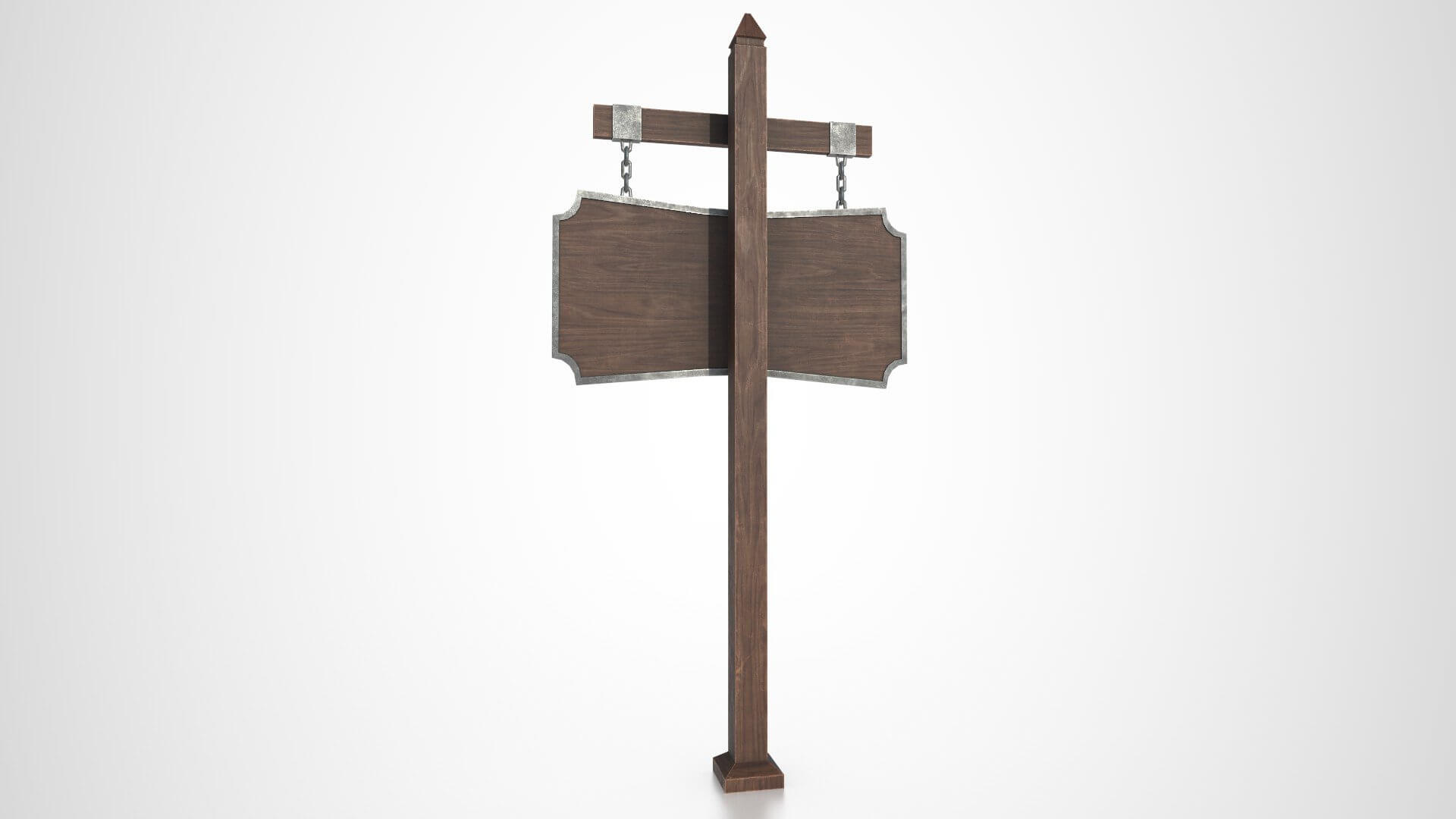 Medieval Signboard V2 - 3D Model by iQuon