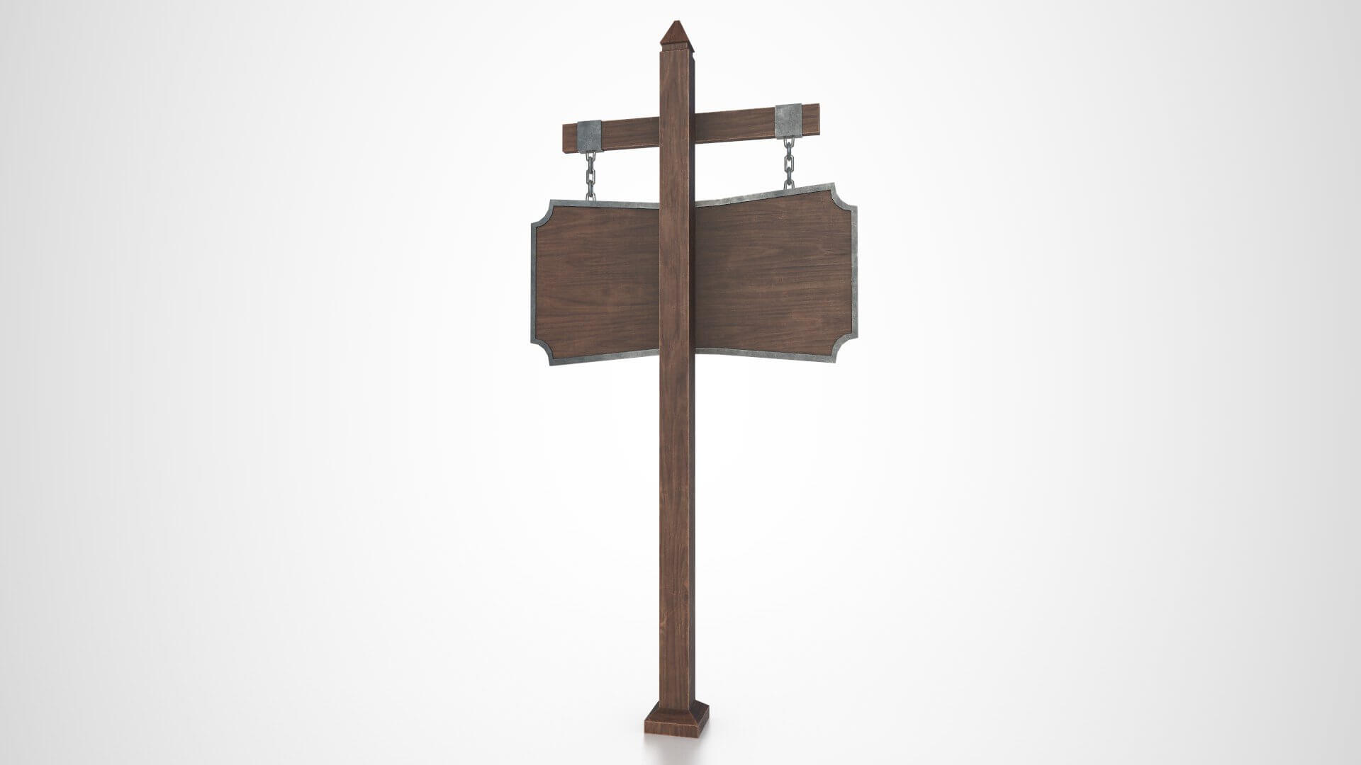 Medieval Signboard V2 - 3D Model by iQuon