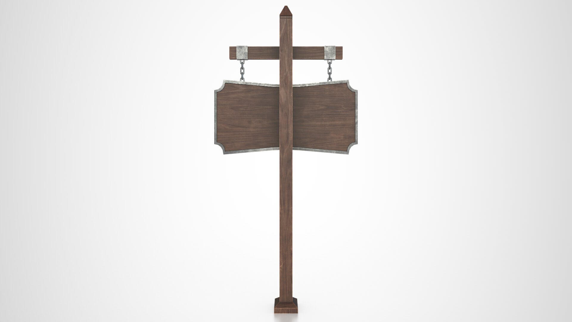 Medieval Signboard V2 - 3D Model by iQuon