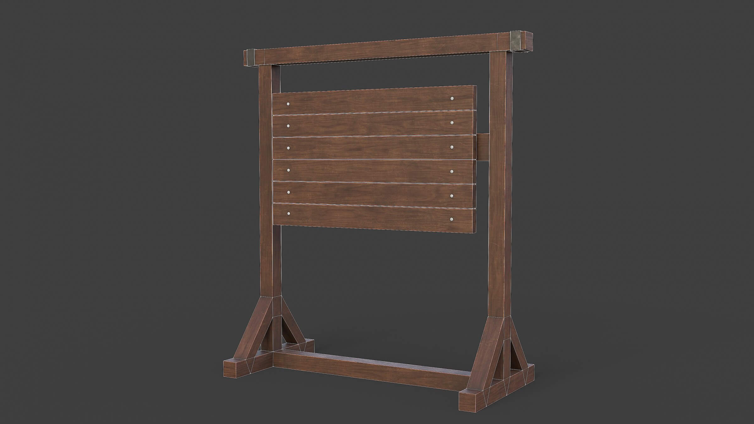 Medieval Signboard V3 - 3D Model by iQuon