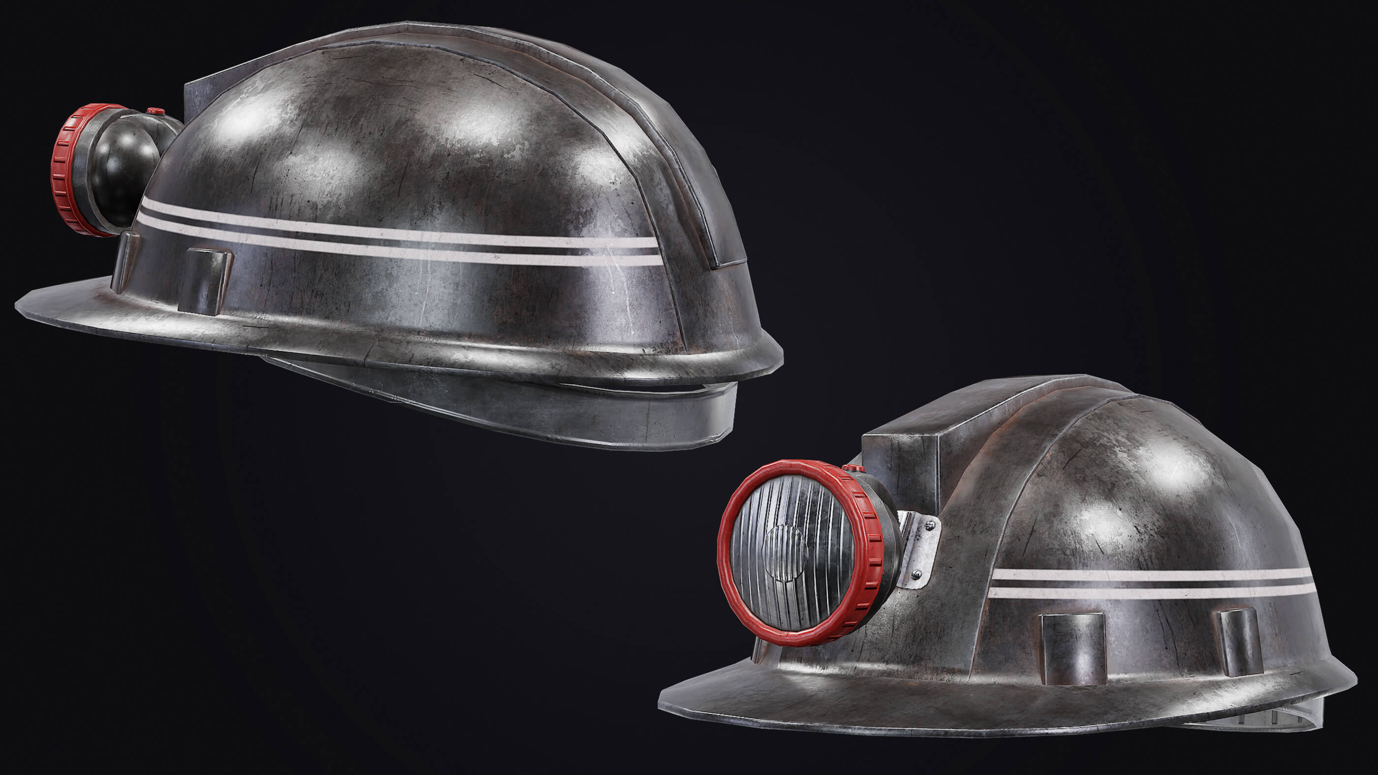 Mining Helmet - 3D Model by iQuon