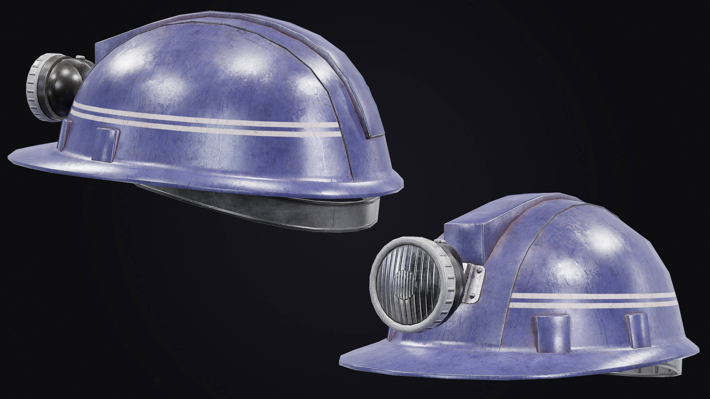 Mining Helmet - 3D Model by iQuon