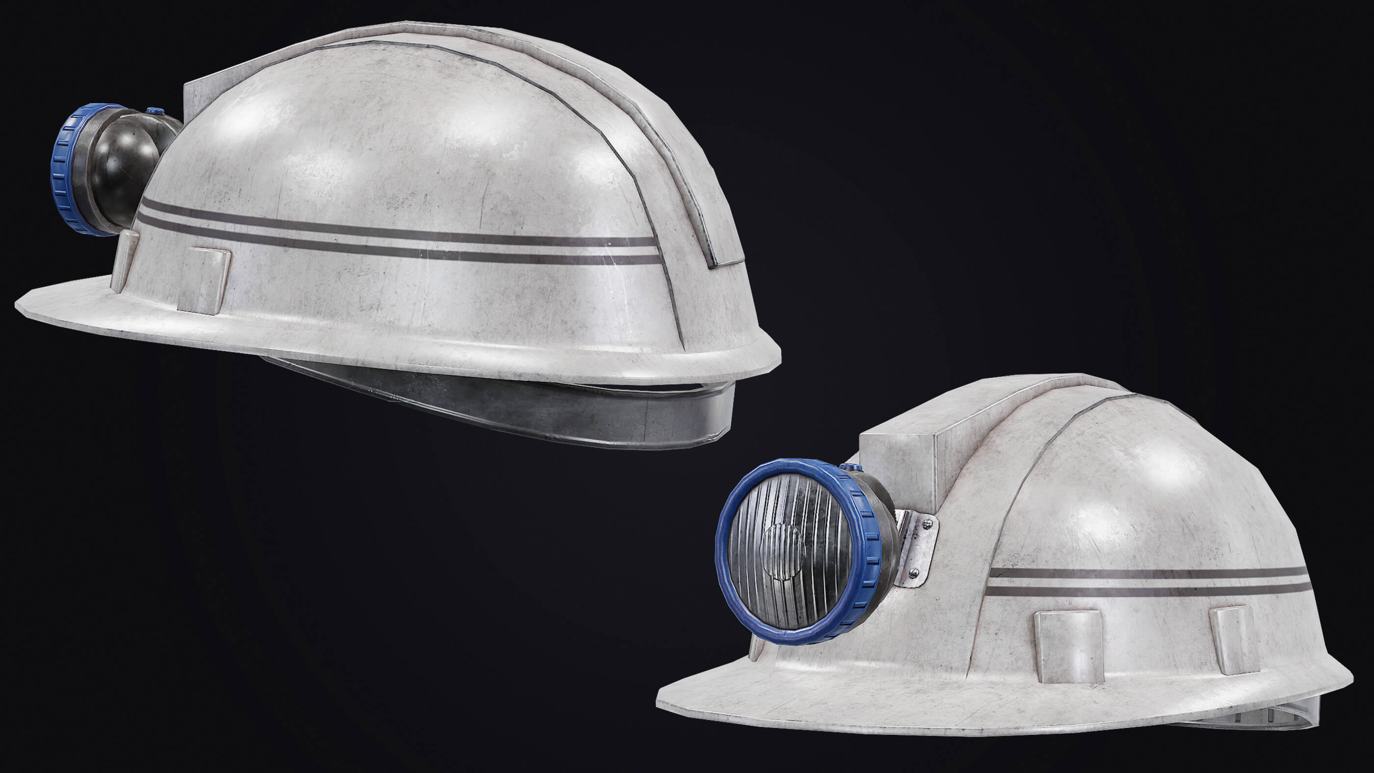 Mining Helmet - 3D Model by iQuon